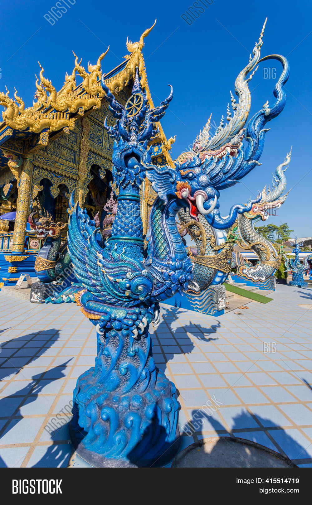 Beautiful Blue Temple Image & Photo (Free Trial) | Bigstock