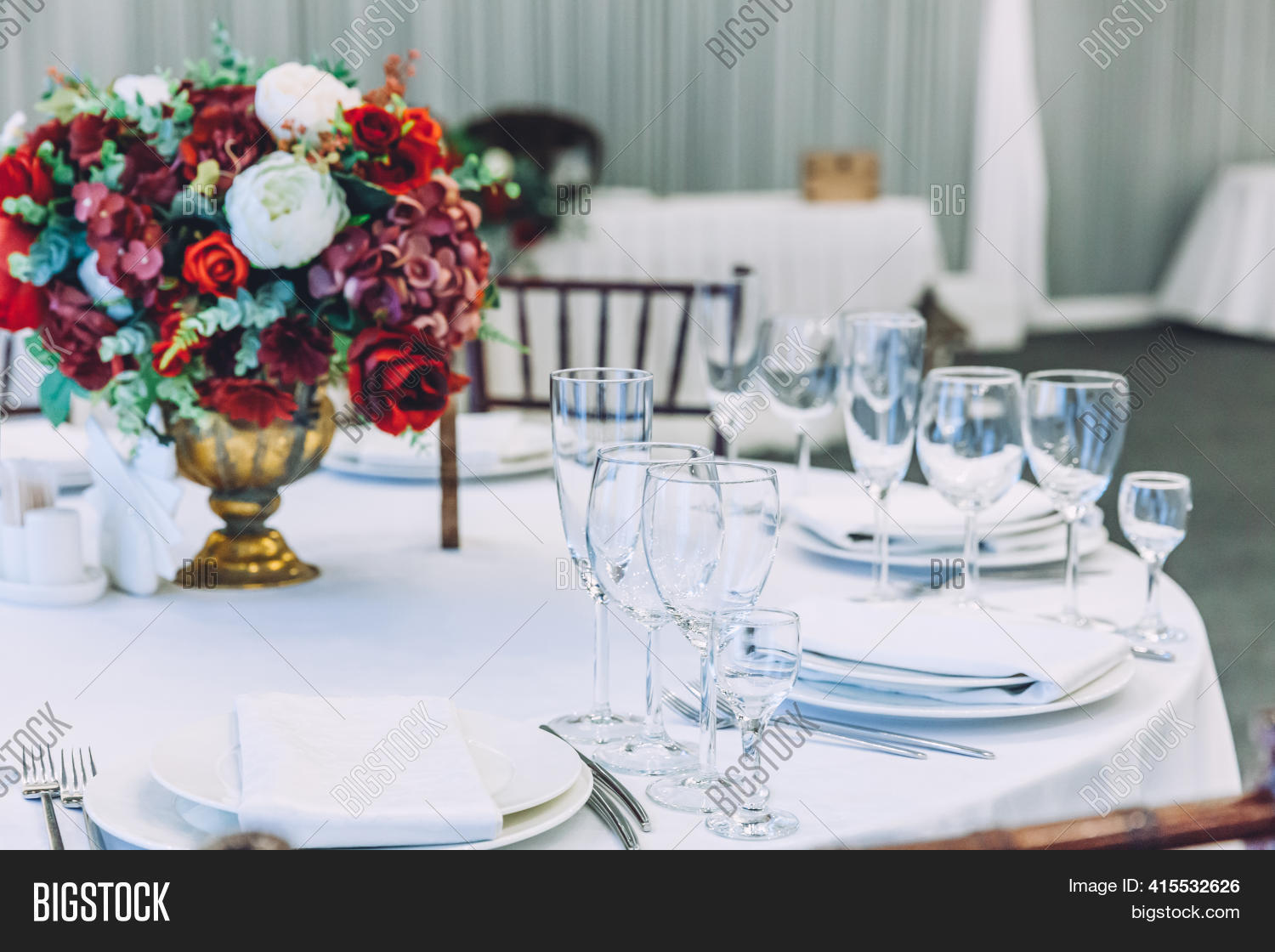 Fancy Table Set Dinner Image & Photo (Free Trial) | Bigstock