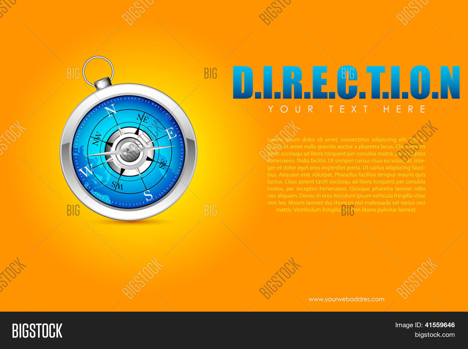 Illustration Compass Vector & Photo (Free Trial) | Bigstock