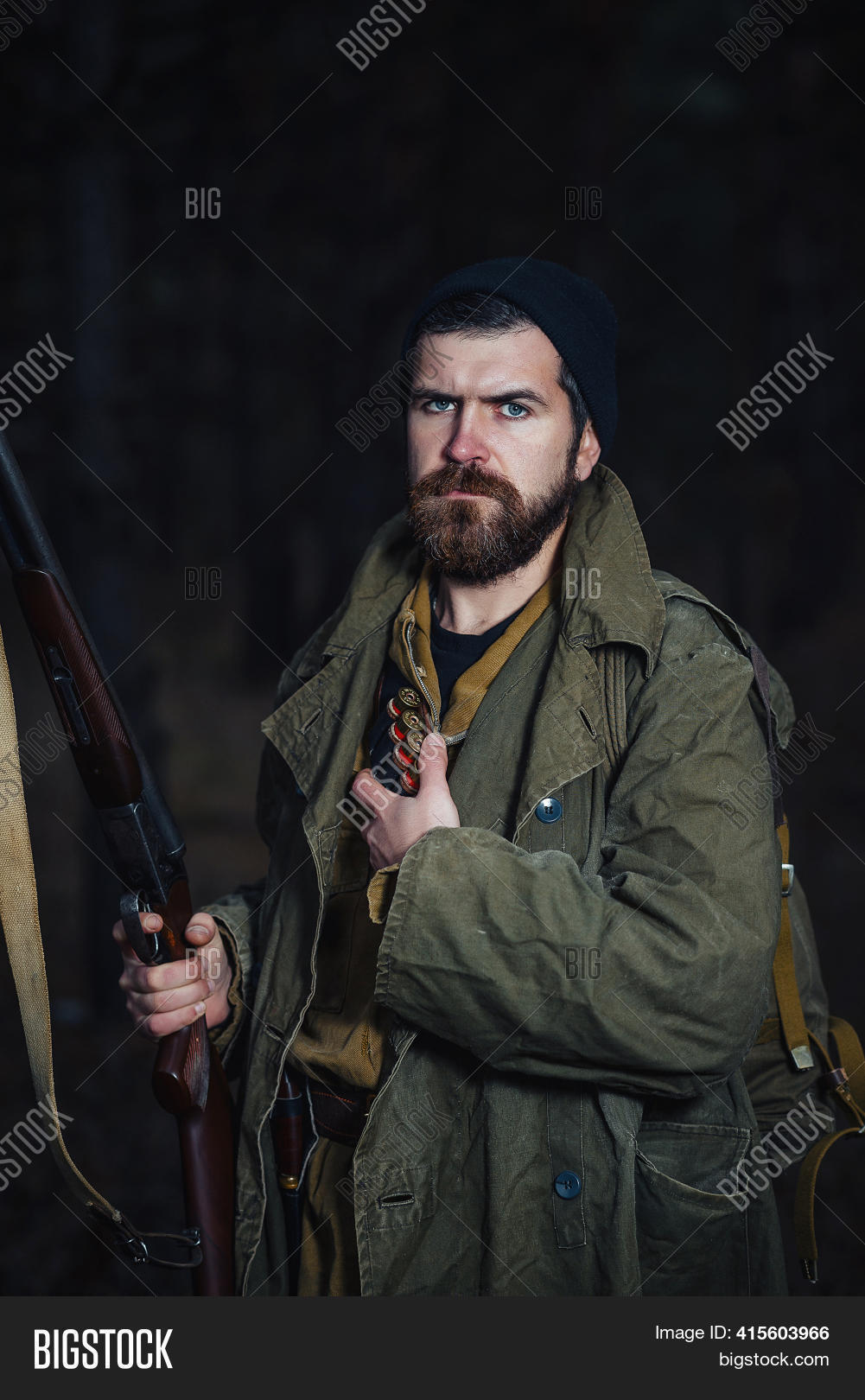 Bearded Serious Male Image & Photo (Free Trial) | Bigstock