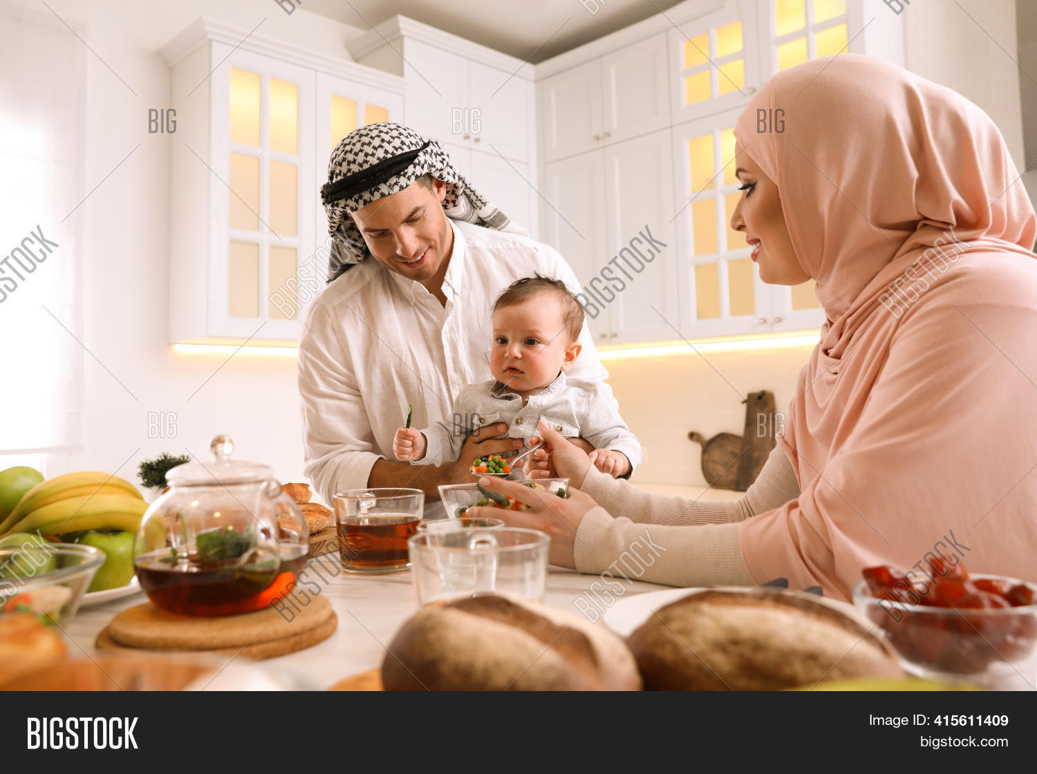 Happy Muslim Family Image & Photo (Free Trial) | Bigstock