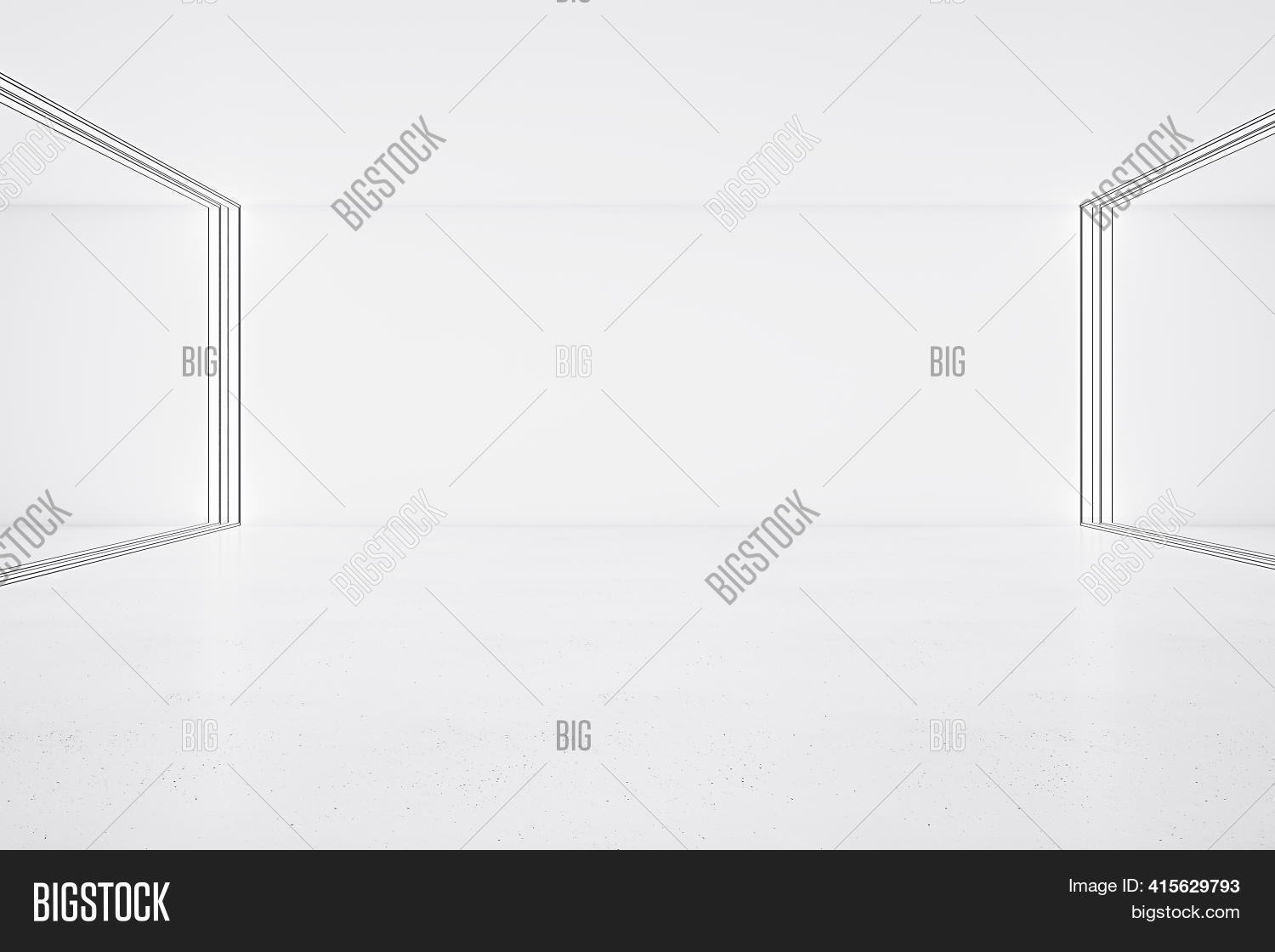 Blank White Wall Empty Image & Photo (Free Trial) | Bigstock