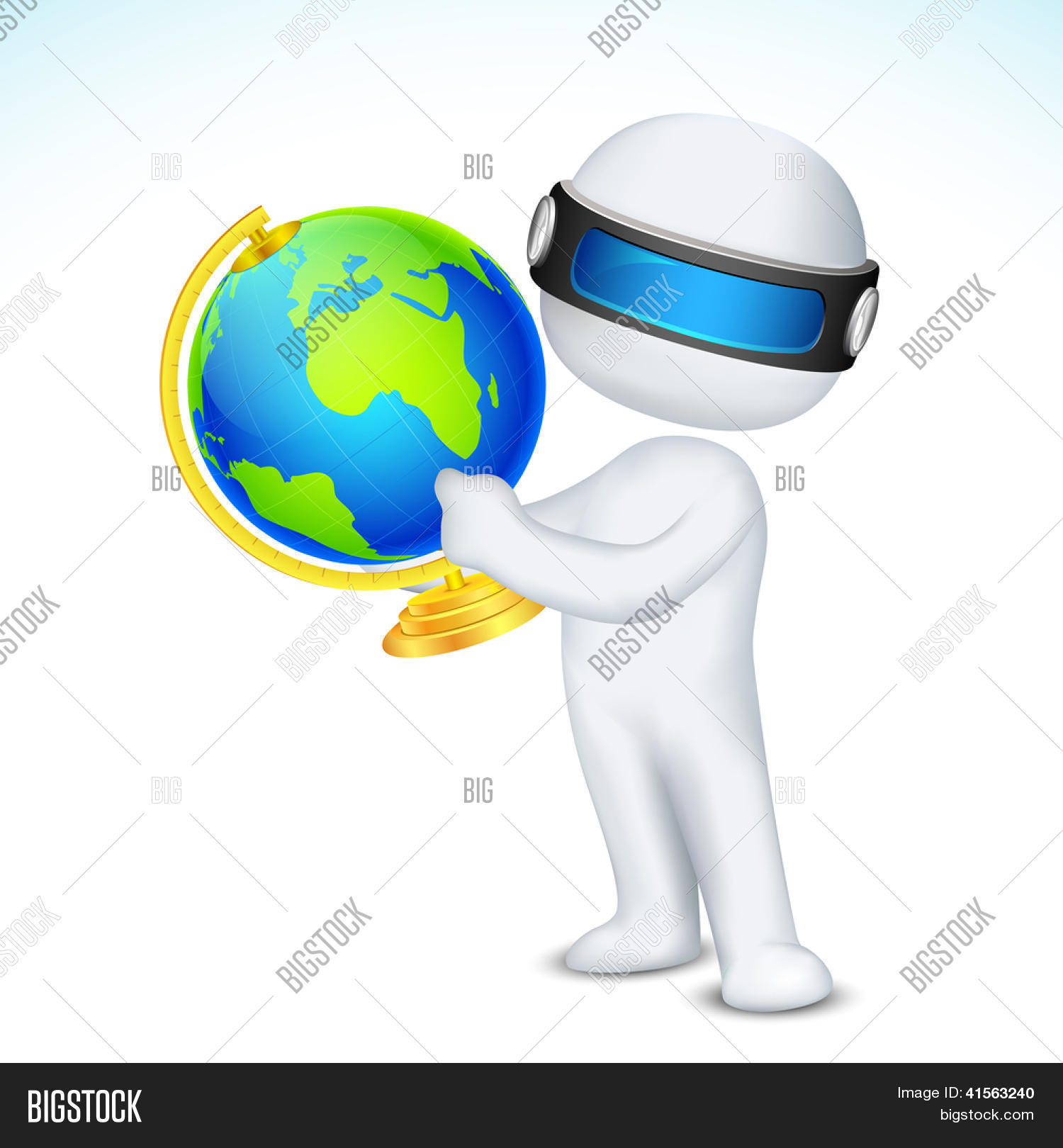 Illustration 3d Man Vector & Photo (Free Trial) | Bigstock