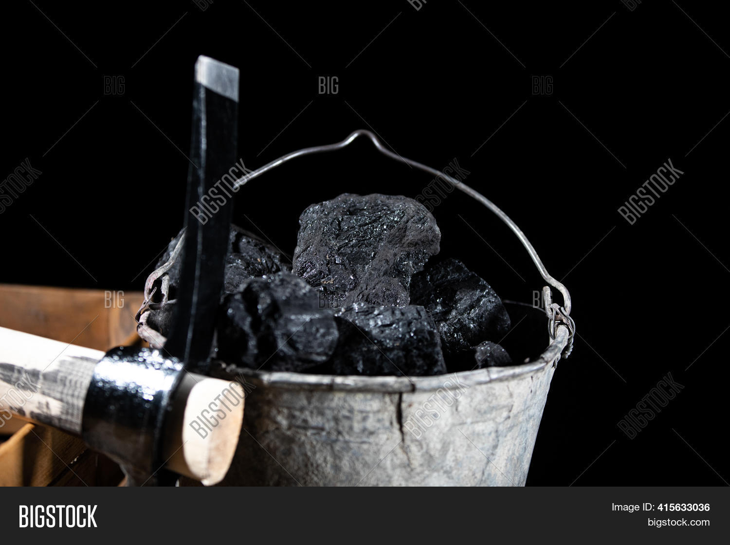 Large Pickaxe Wooden Image & Photo (Free Trial) | Bigstock