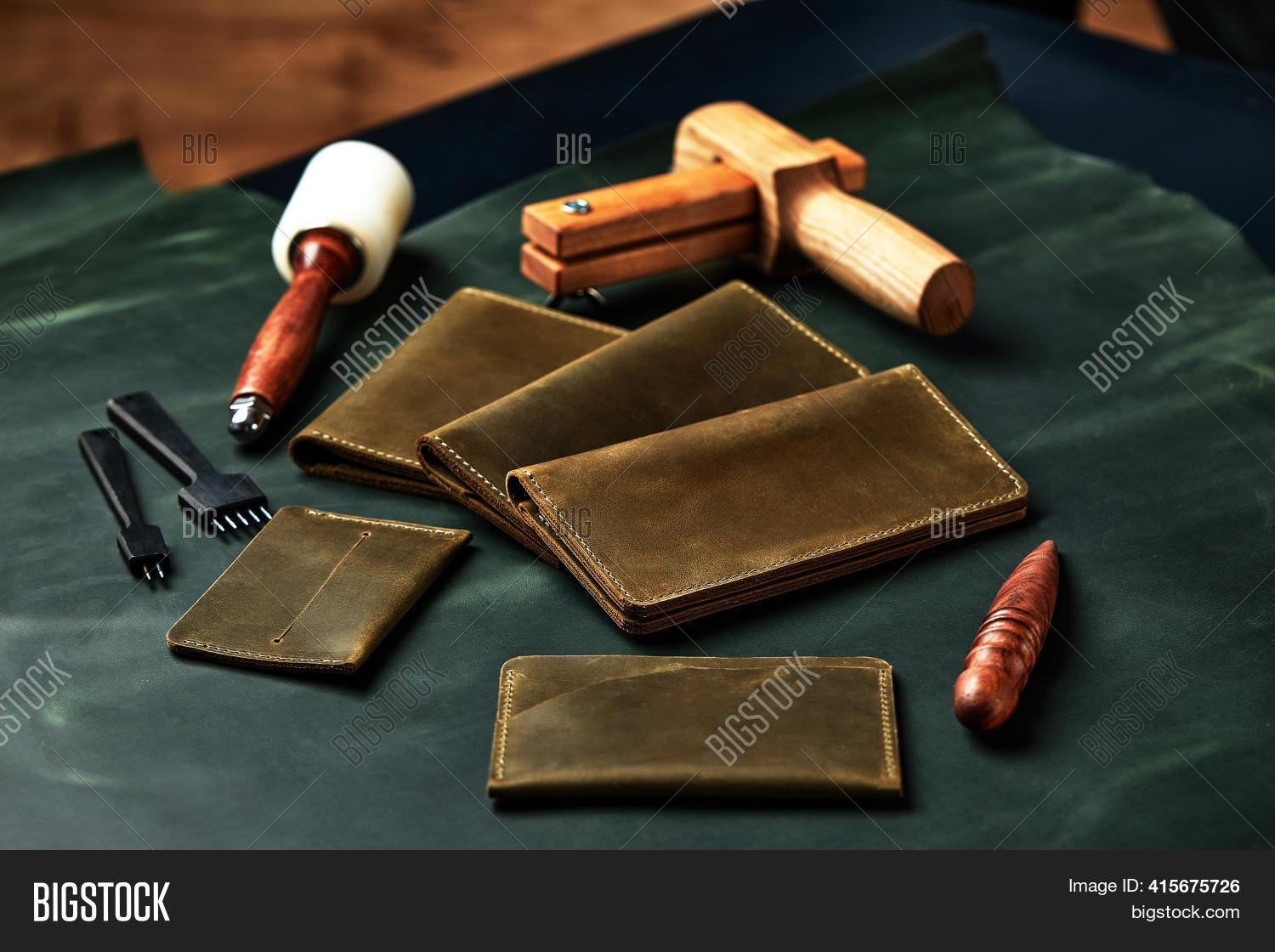 Set Handmade Leather Image & Photo (Free Trial) | Bigstock