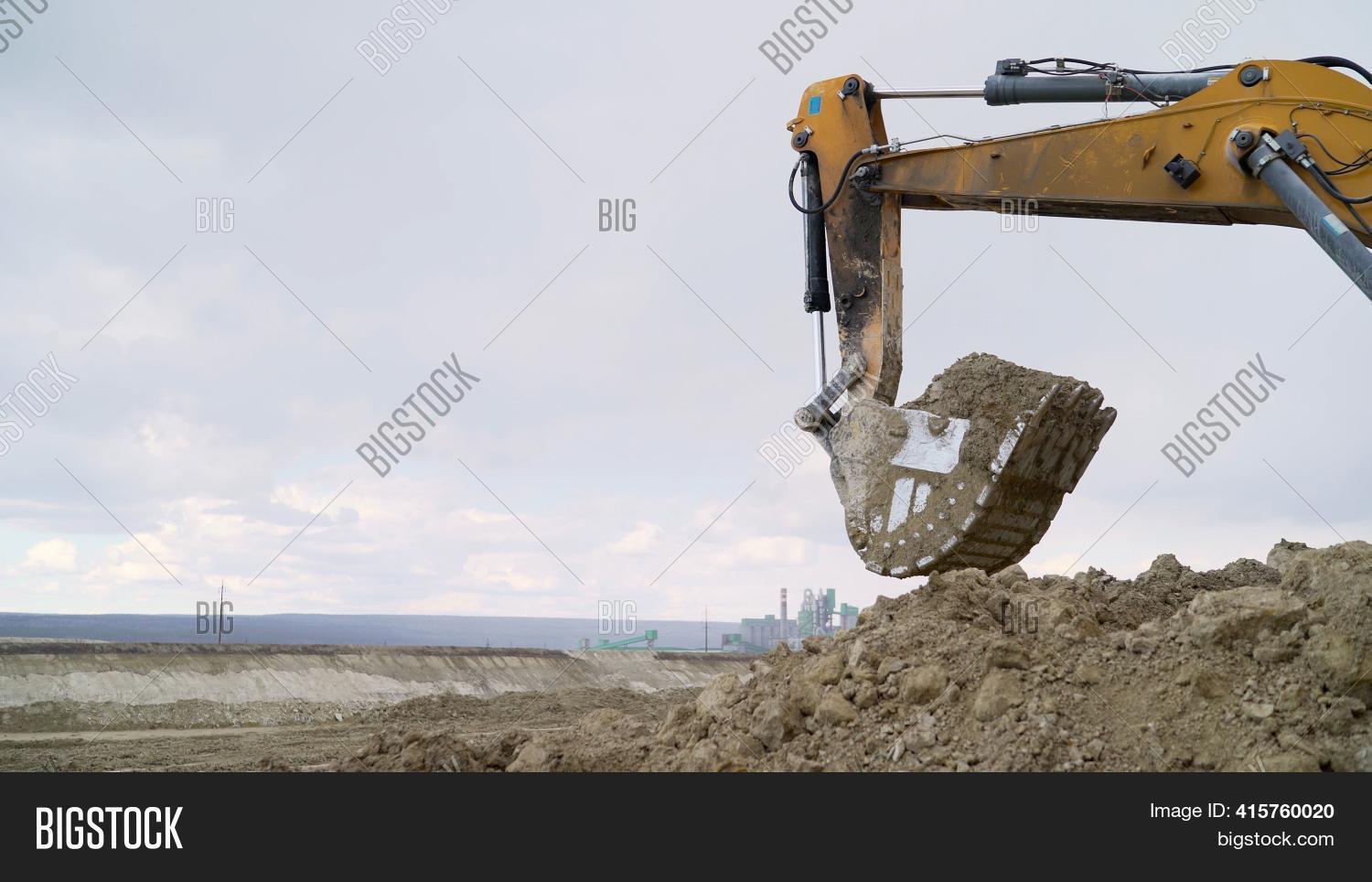 Excavator Exploitation Image & Photo (Free Trial) | Bigstock