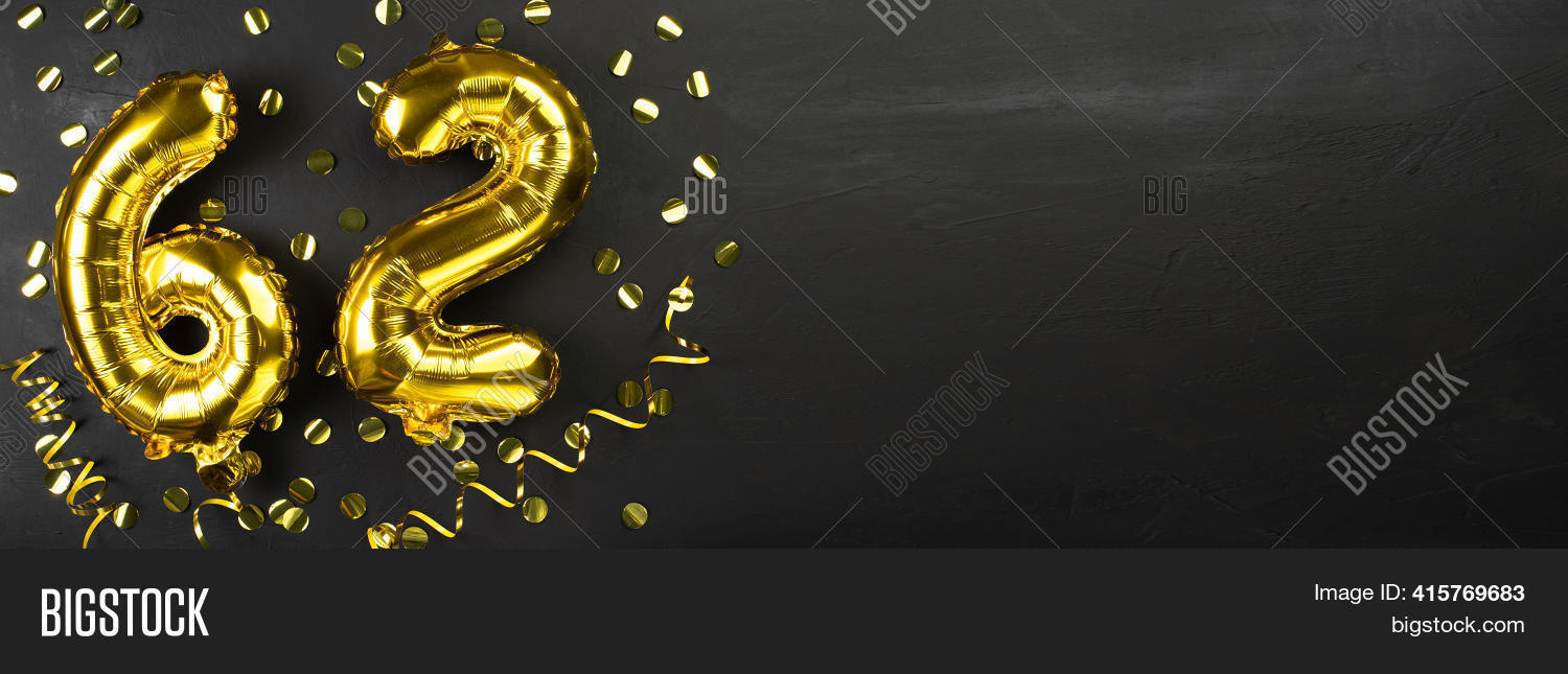 Gold Foil Balloon Image & Photo (Free Trial) | Bigstock