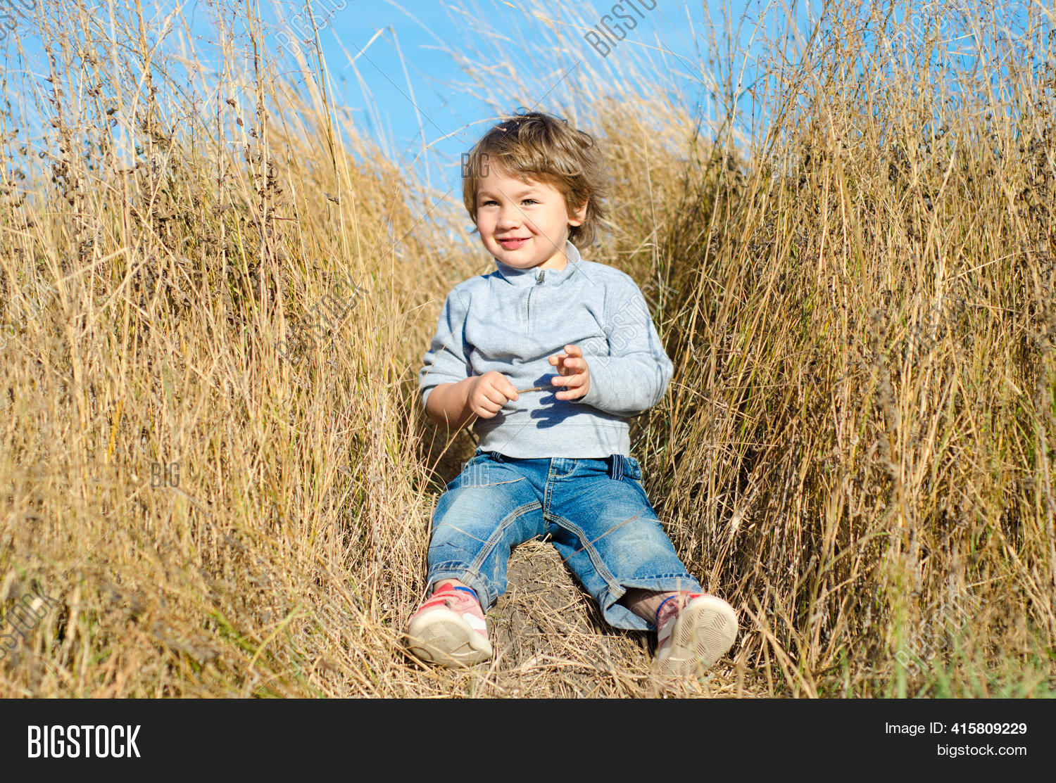Smiling Little Boy On Image & Photo (Free Trial) | Bigstock