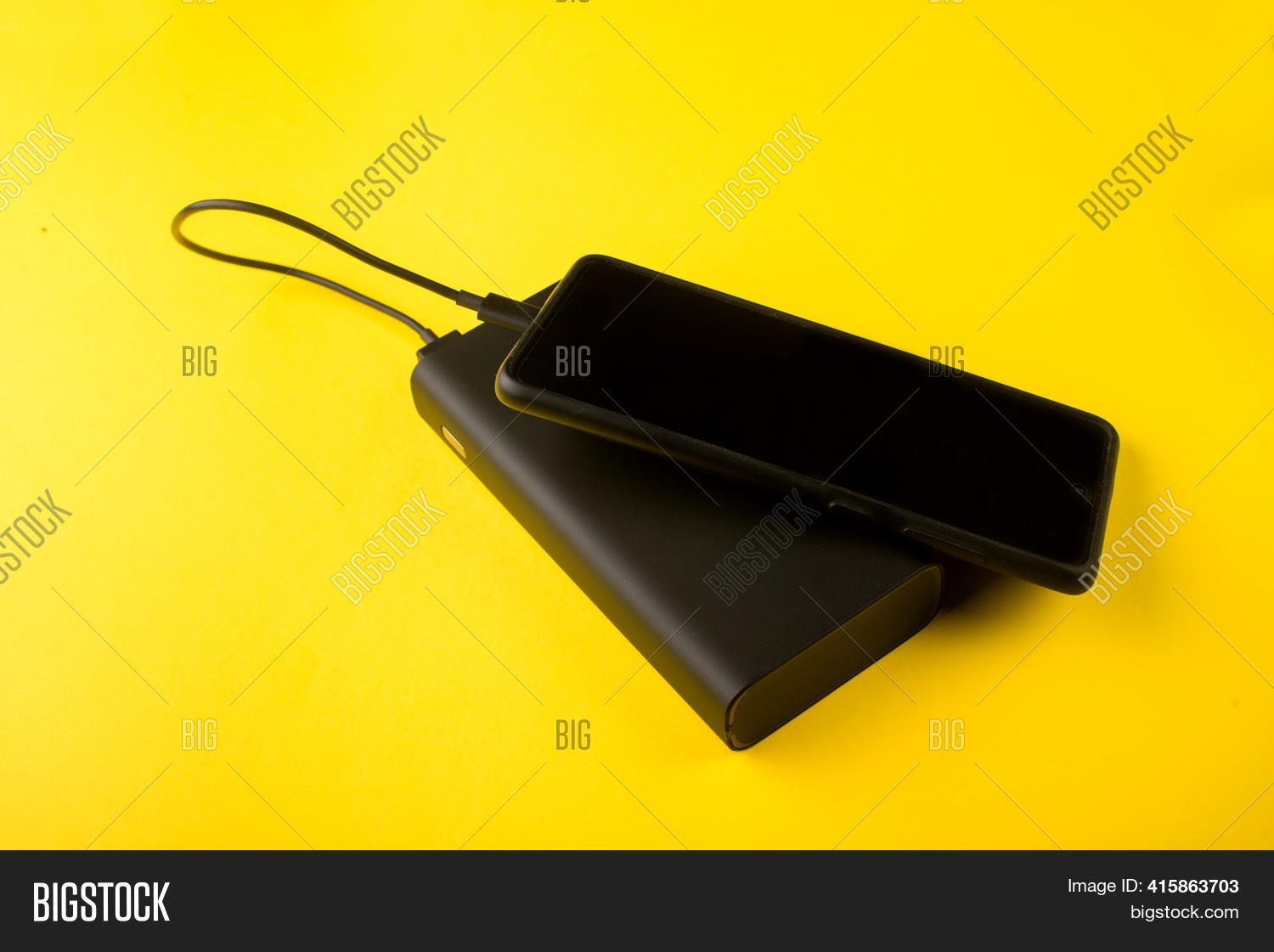 Black Power Bank Image & Photo (Free Trial) | Bigstock