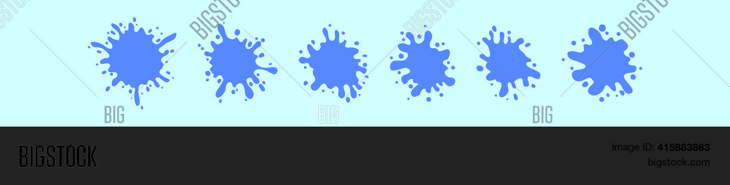 Set Spray Paint Drip Vector & Photo (Free Trial) | Bigstock