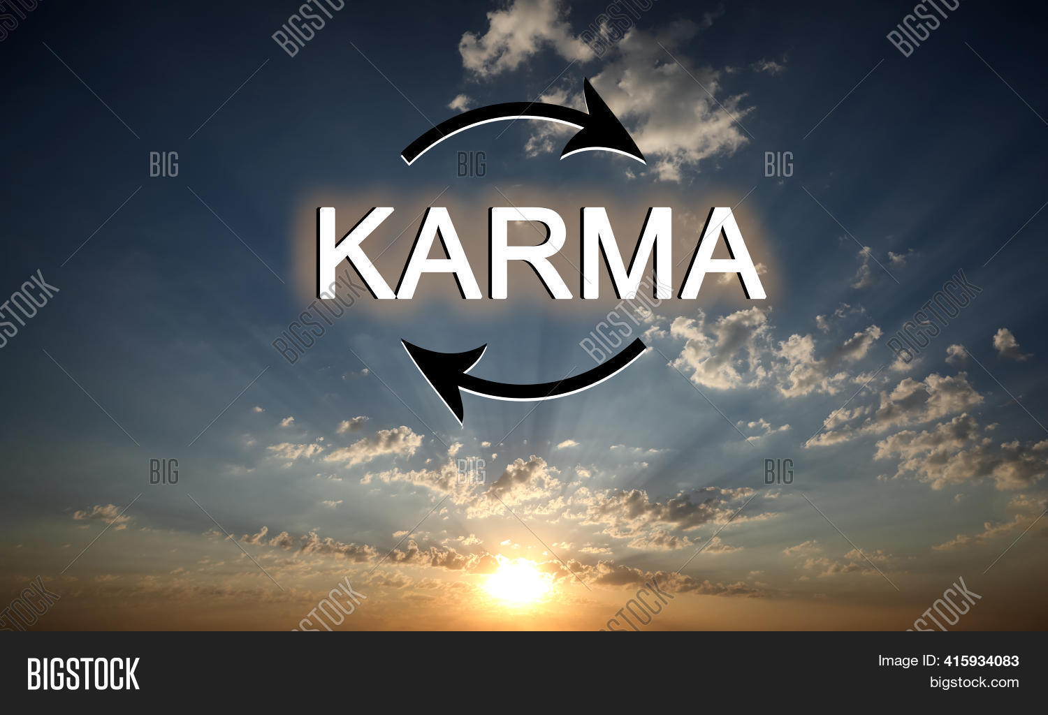Karma Concept. View Image & Photo (Free Trial) | Bigstock