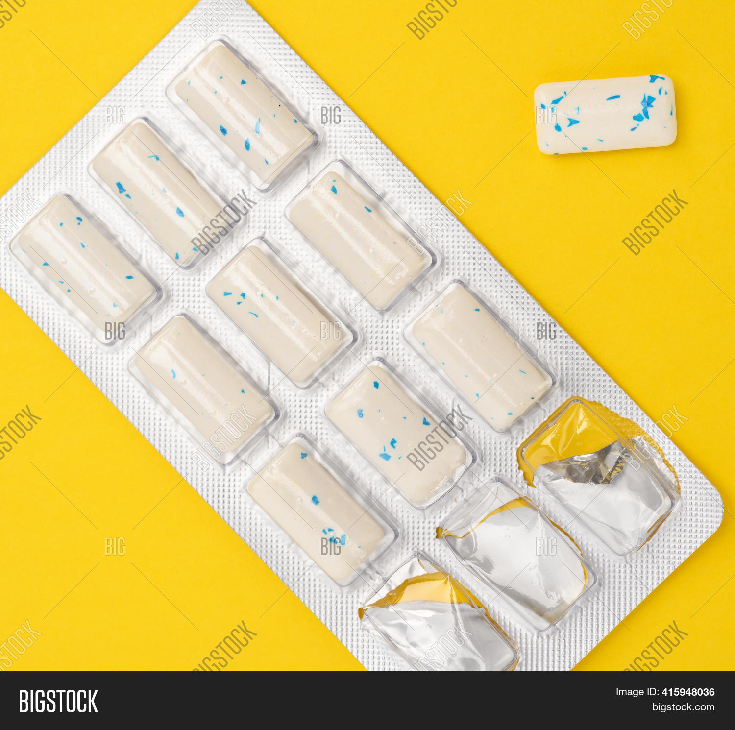 Rectangular Pieces Gum Image & Photo (Free Trial) | Bigstock