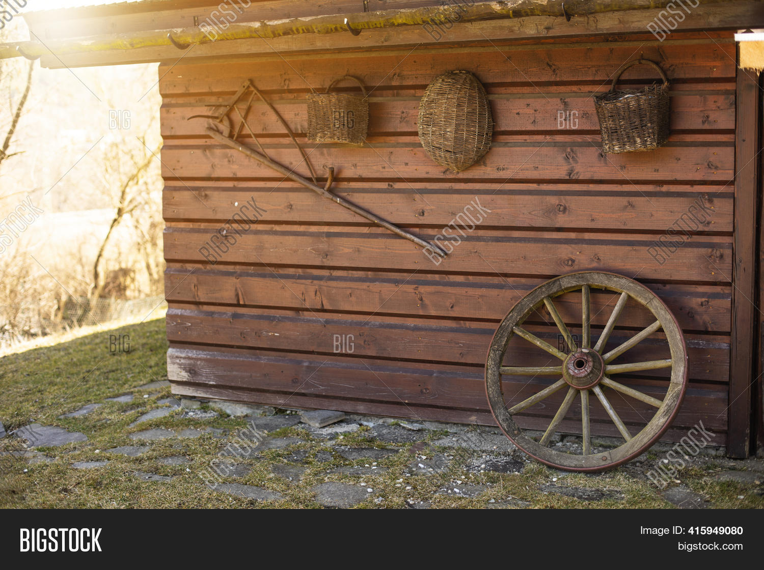 Old Peasant Tools Image & Photo (Free Trial) | Bigstock
