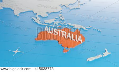 Australia Highlighted Image & Photo (Free Trial) | Bigstock