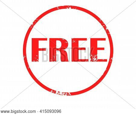 Free Stamp Red Rubber Image & Photo (Free Trial) | Bigstock