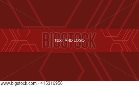 Channel Banner Red Vector & Photo (Free Trial) | Bigstock