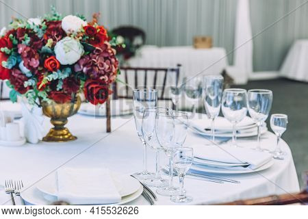 Fancy Table Set Dinner Image & Photo (Free Trial) | Bigstock