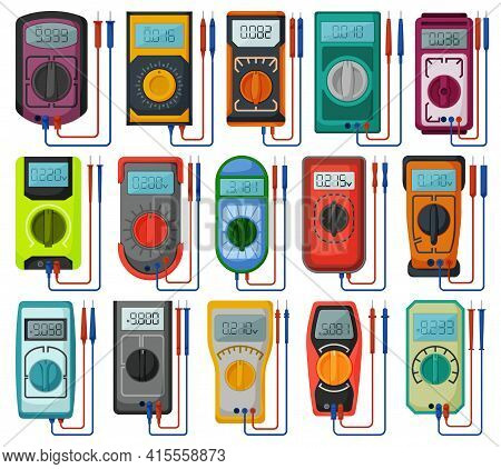 Multimeter Vector Vector & Photo (Free Trial) | Bigstock