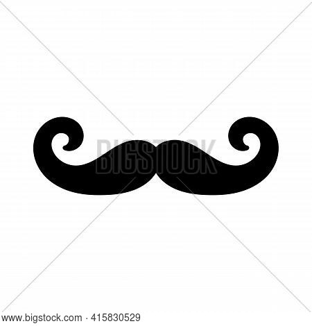 Isolated Mustache. Vector & Photo (Free Trial) | Bigstock