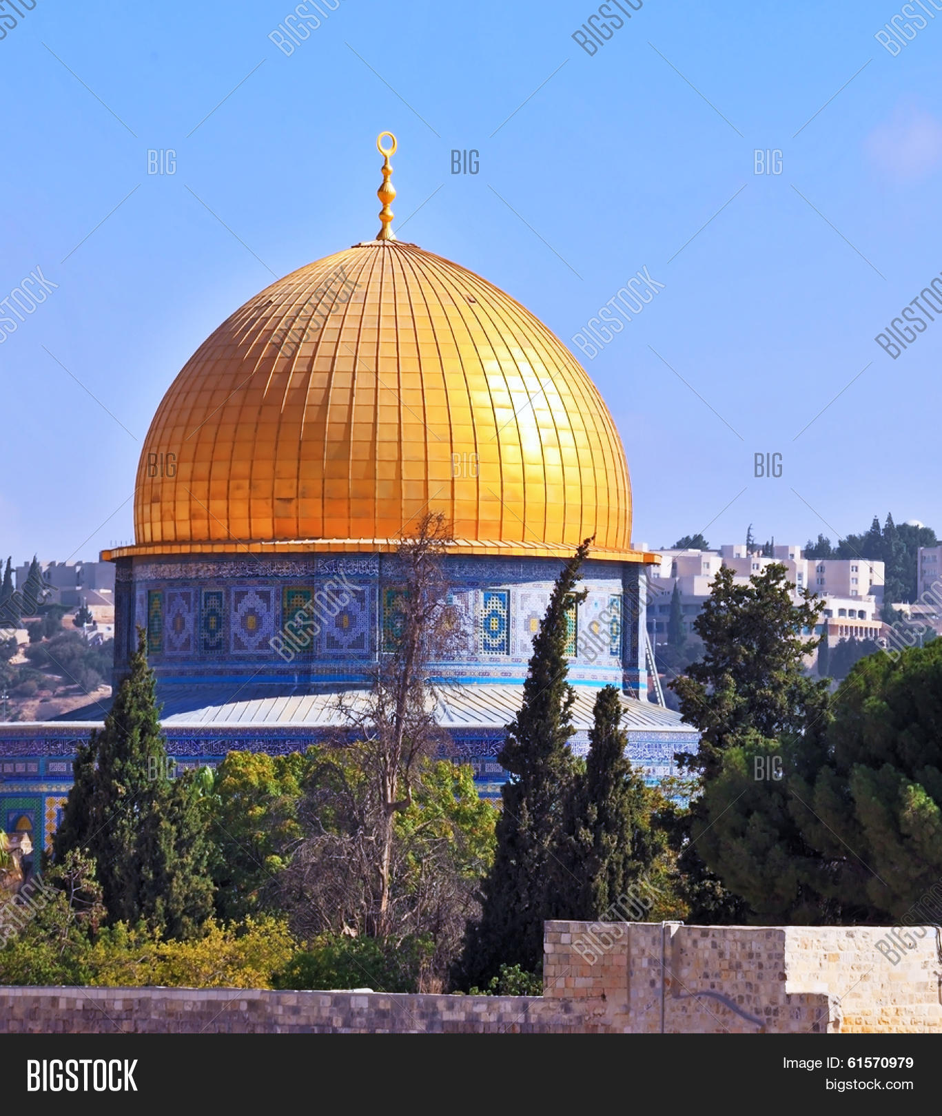 Golden Dome Mosque Image & Photo (Free Trial) | Bigstock