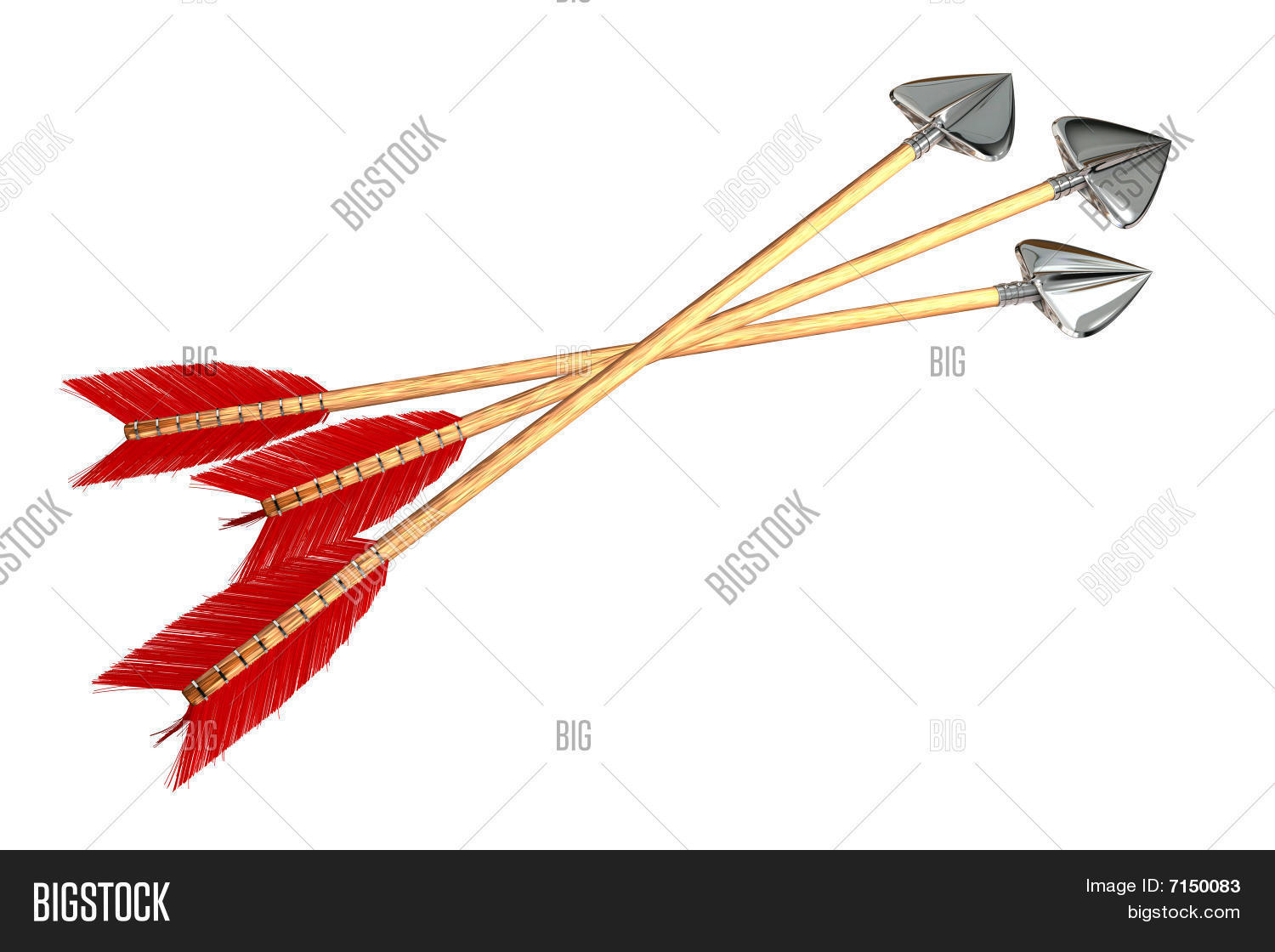 Arrow Red Feather Image & Photo (Free Trial) | Bigstock