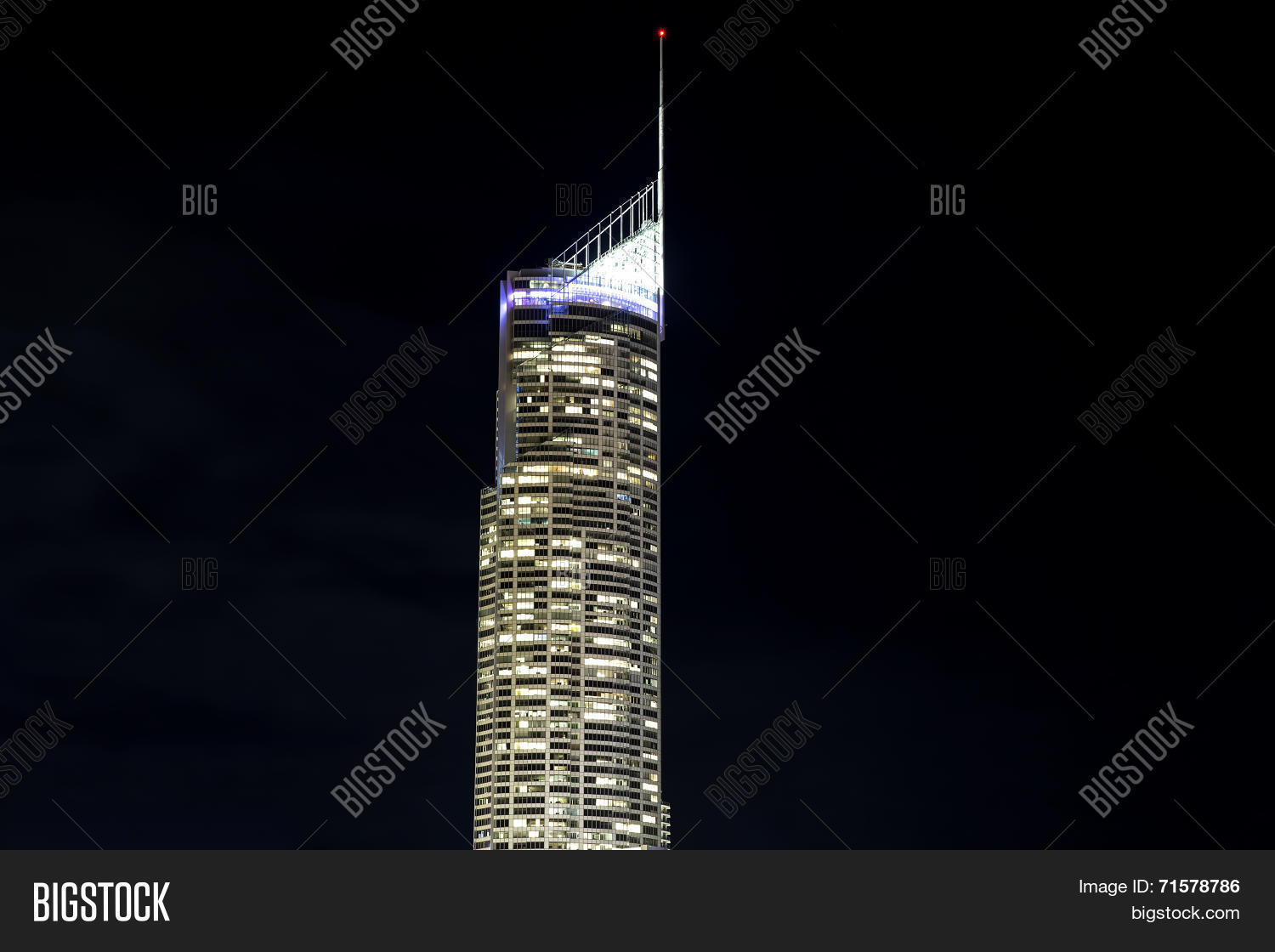 Gold Coast Q1 Tower By Image & Photo (Free Trial) | Bigstock