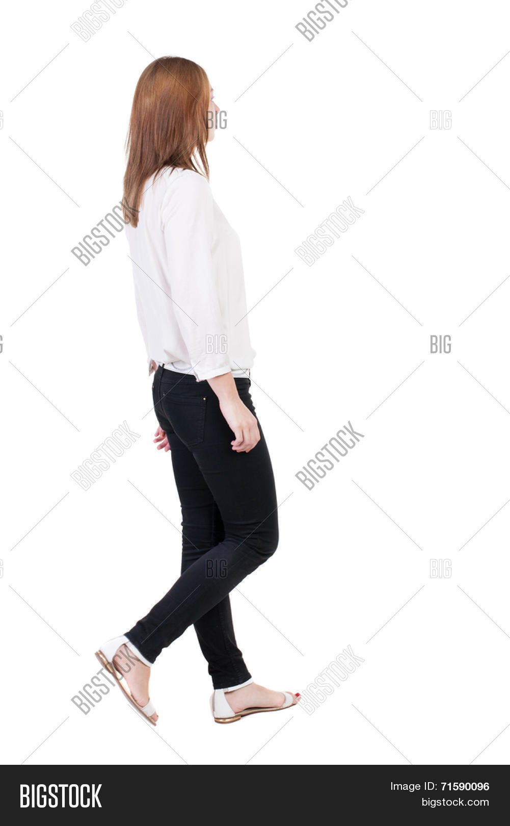 Back View Walking Image & Photo (Free Trial) | Bigstock
