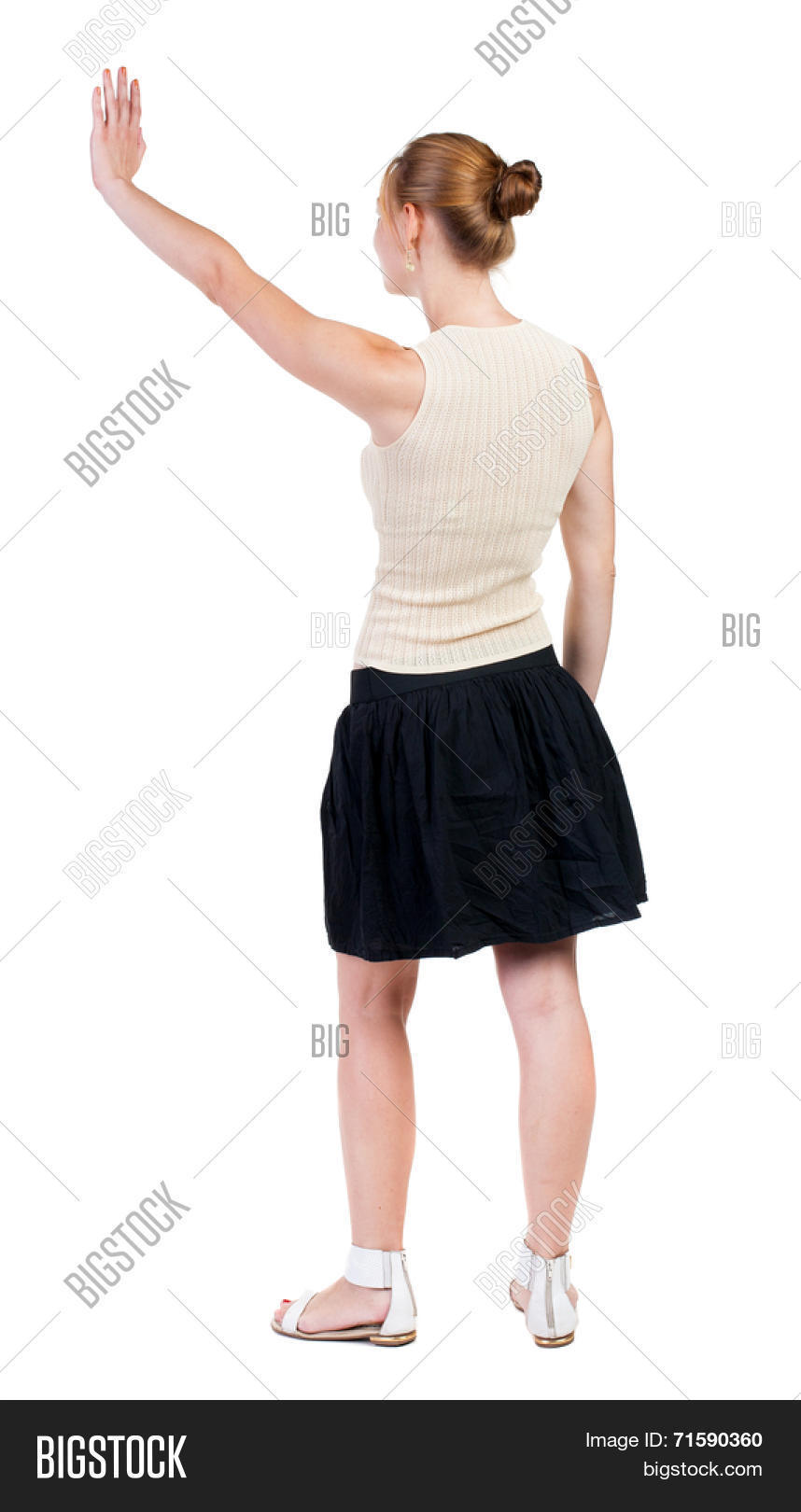 Back View Beautiful Image & Photo (Free Trial) | Bigstock