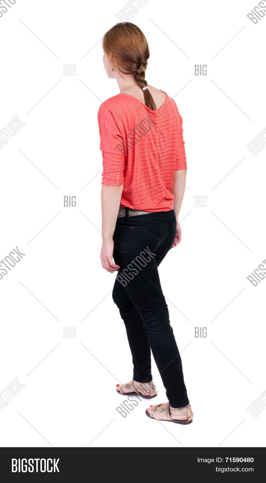Back View Walking Image & Photo (Free Trial) | Bigstock