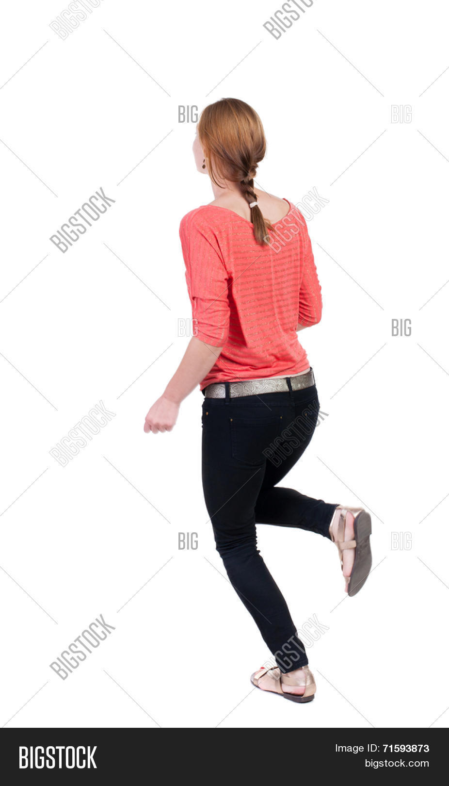 Back View Running Image & Photo (Free Trial) | Bigstock