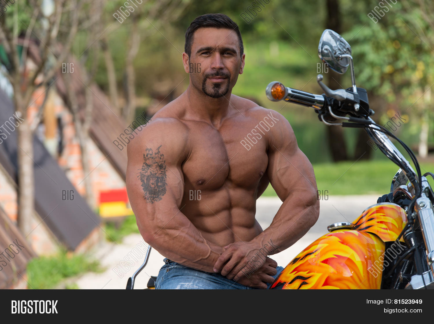 Muscular Man Image & Photo (Free Trial) | Bigstock