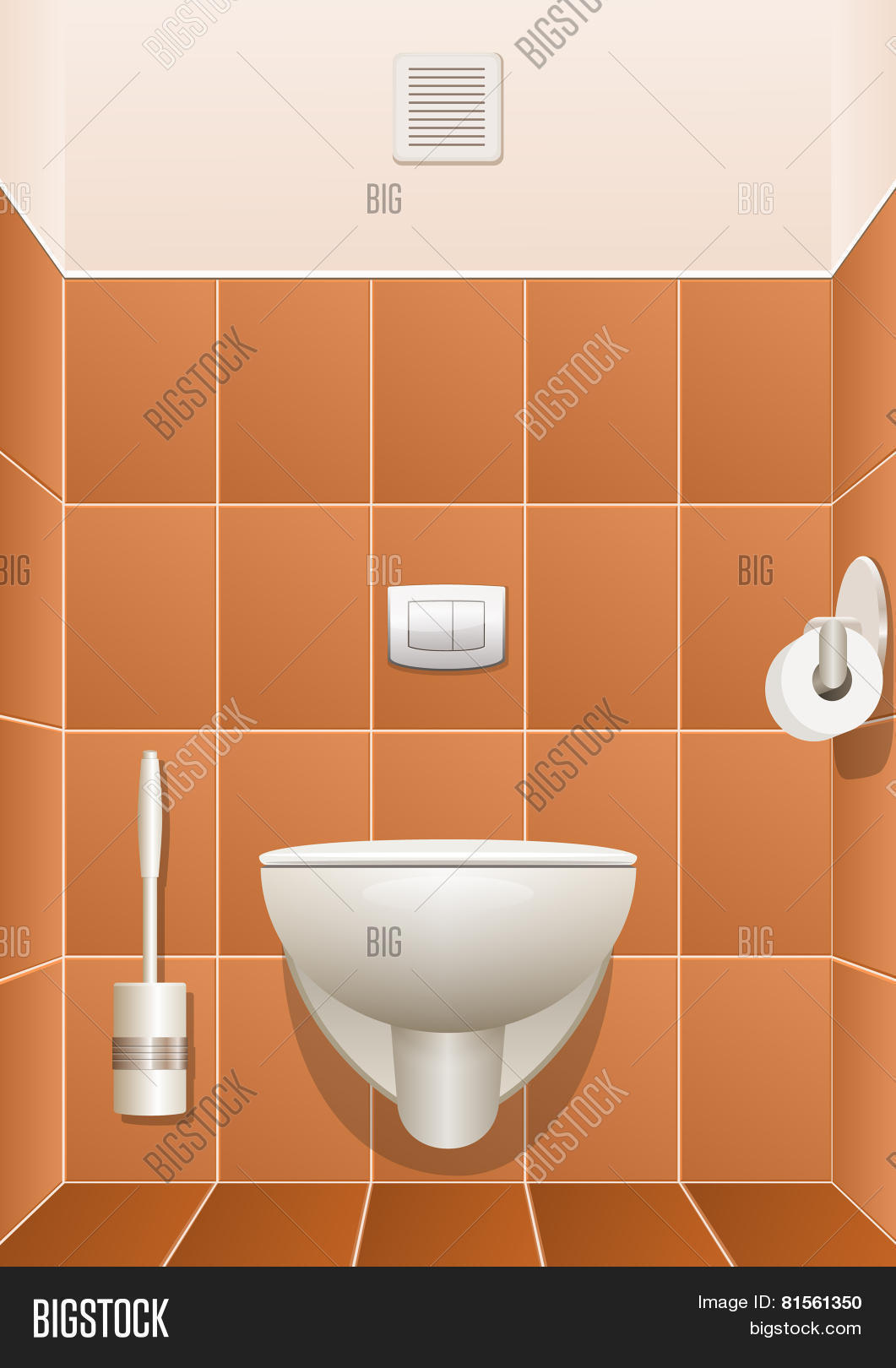 Toilet Building Vector & Photo (Free Trial) | Bigstock