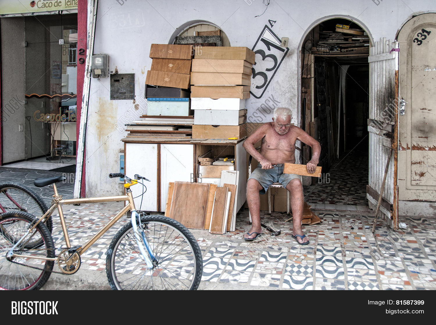 Elderly Man Working Image & Photo (Free Trial) | Bigstock