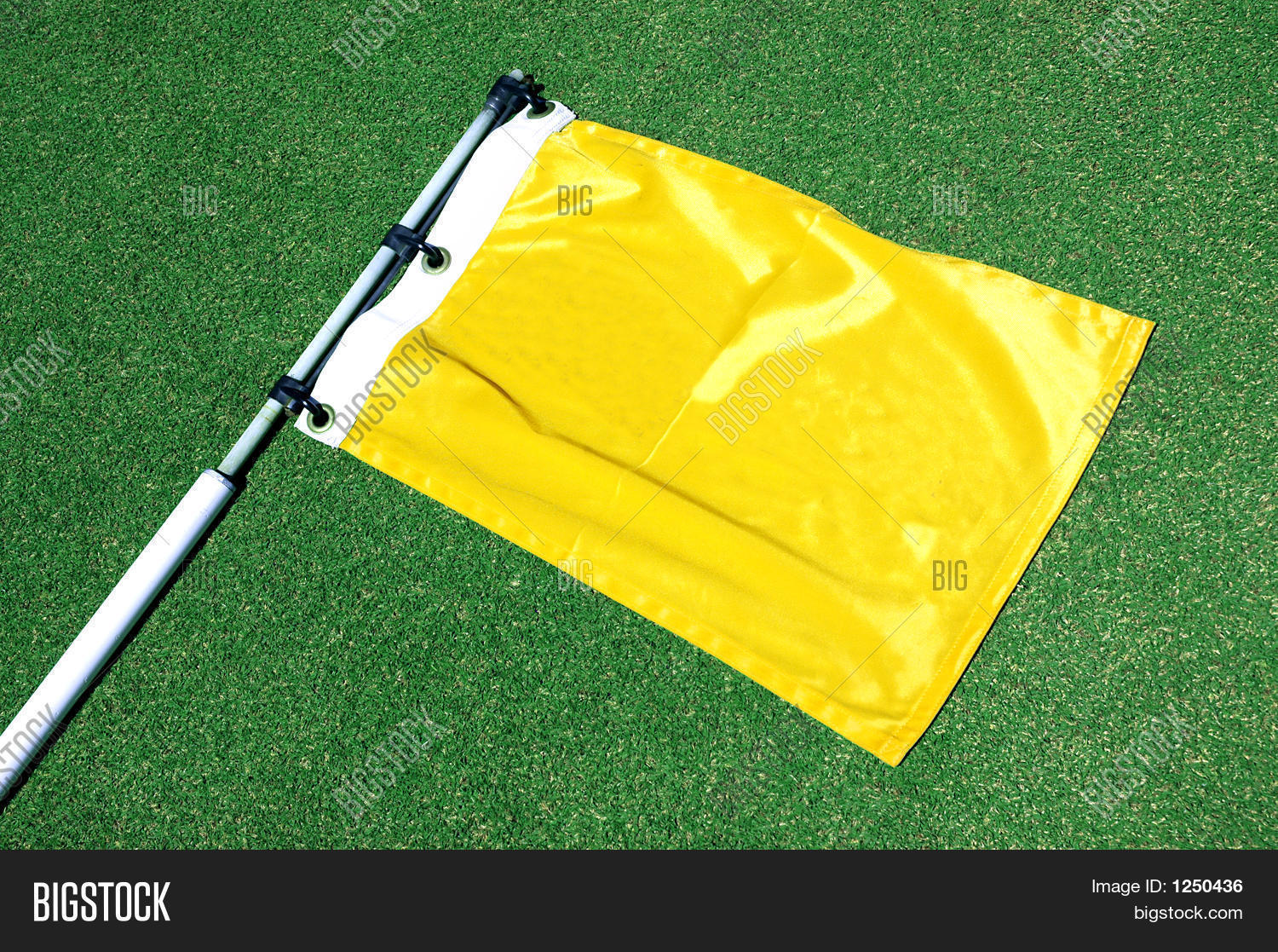 Golf Flag Laying On Image & Photo (Free Trial) | Bigstock