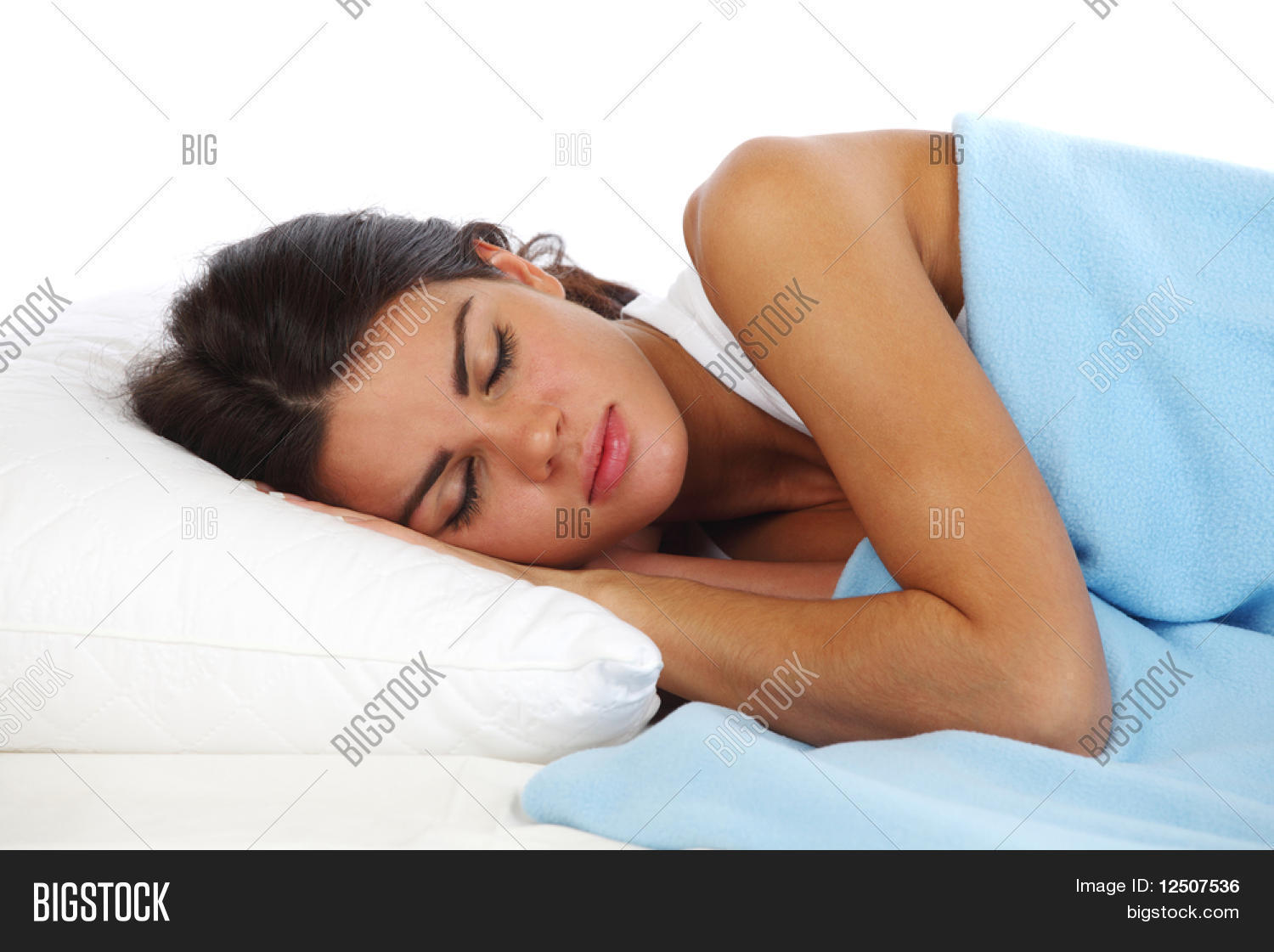 Beauty Woman Sleep Image & Photo (Free Trial) | Bigstock
