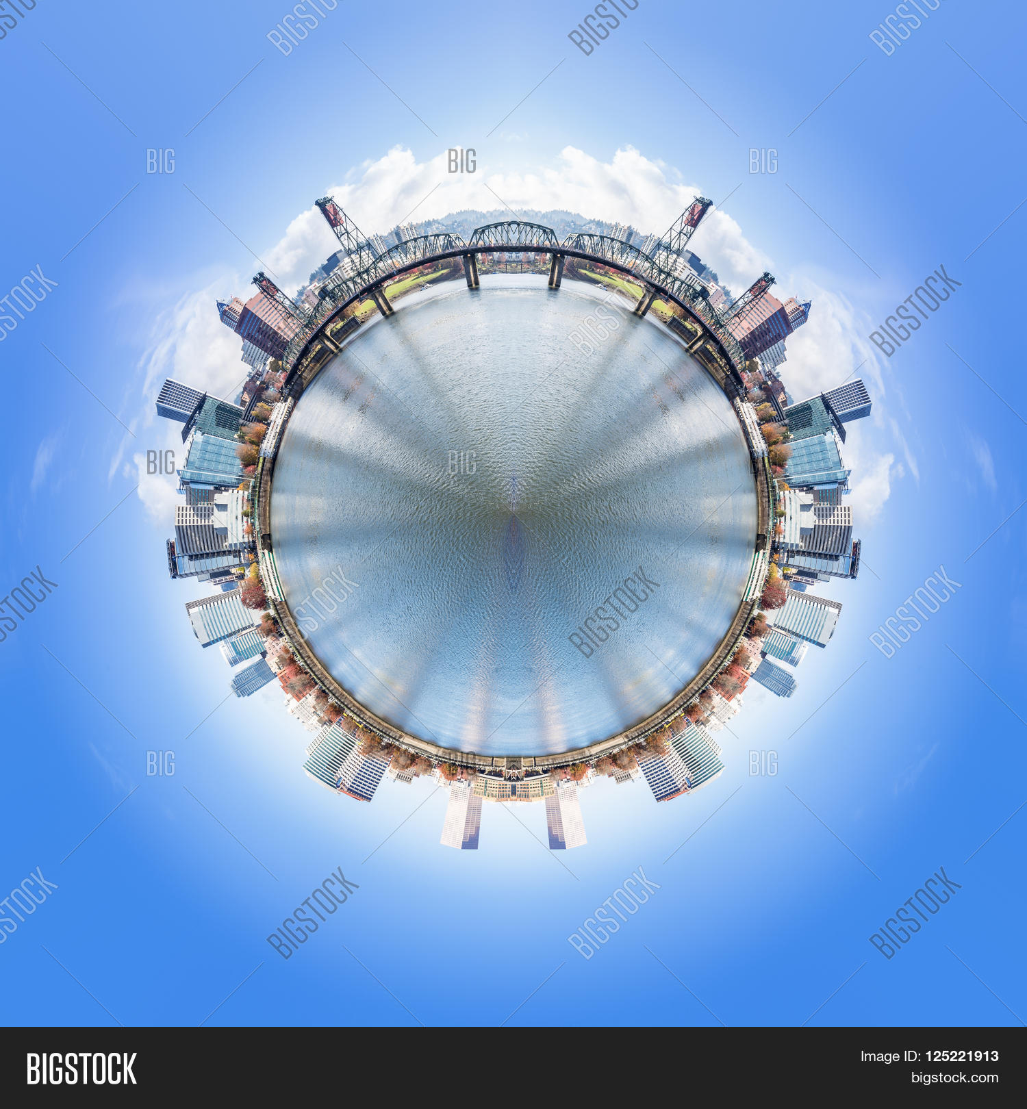 360 Degree Cityscape Image & Photo (Free Trial) | Bigstock