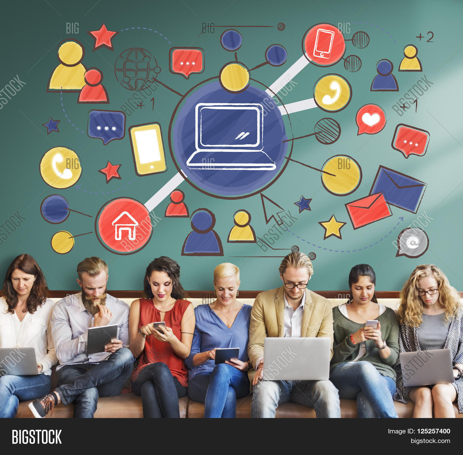 Connection Connecting Image & Photo (Free Trial) | Bigstock