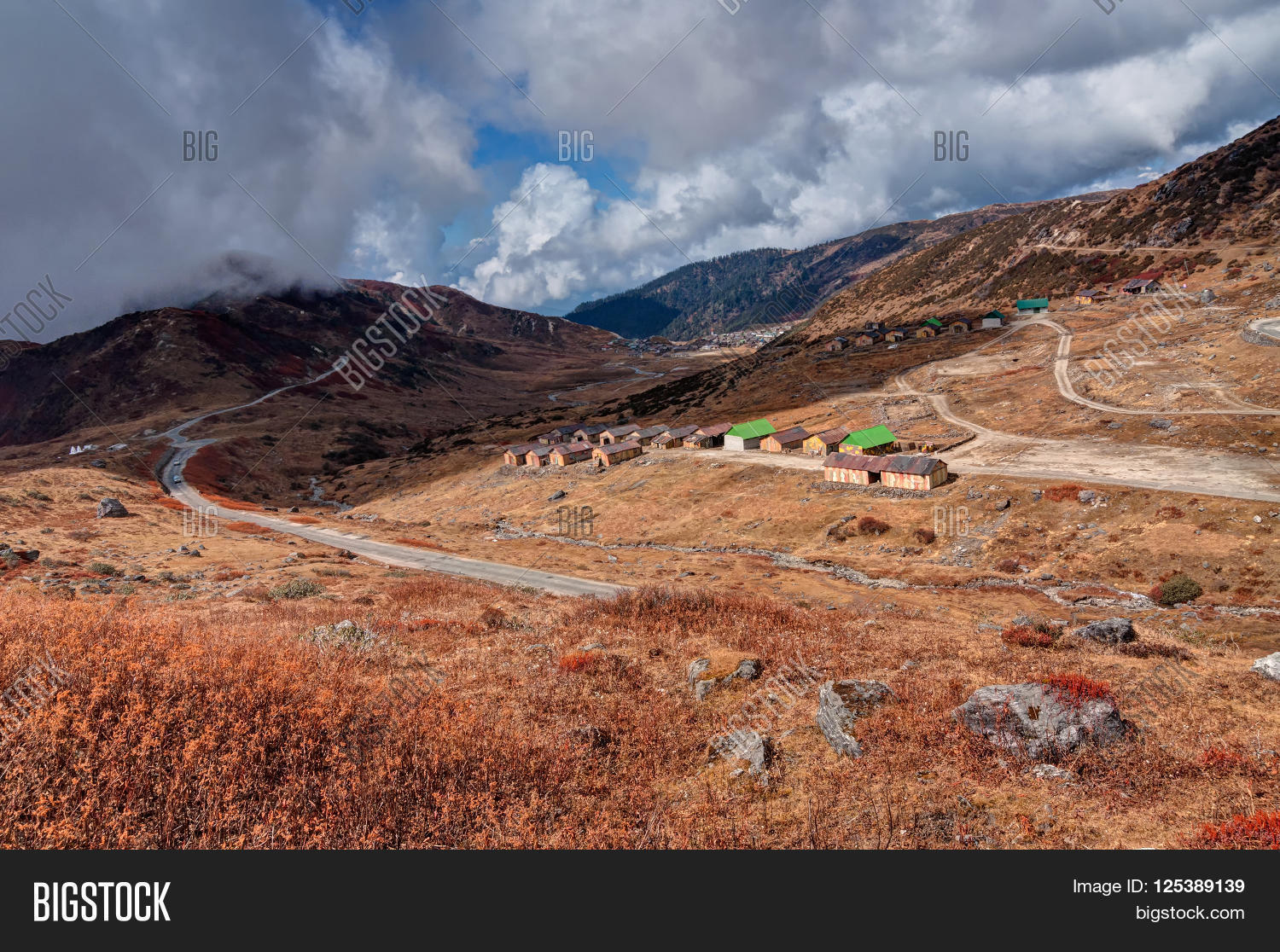 Top View Kupup Valley Image & Photo (Free Trial) | Bigstock