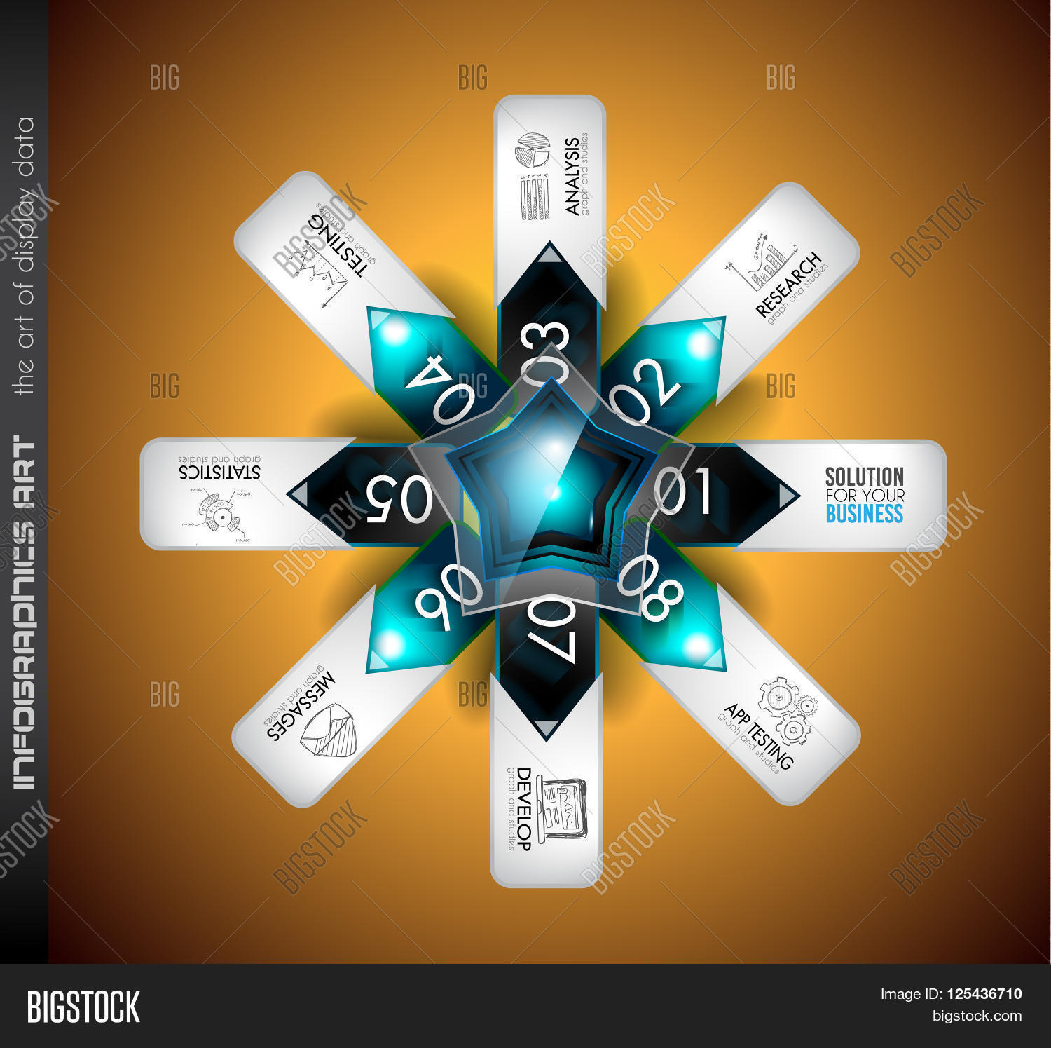 Infographics Complex Image & Photo (Free Trial) | Bigstock