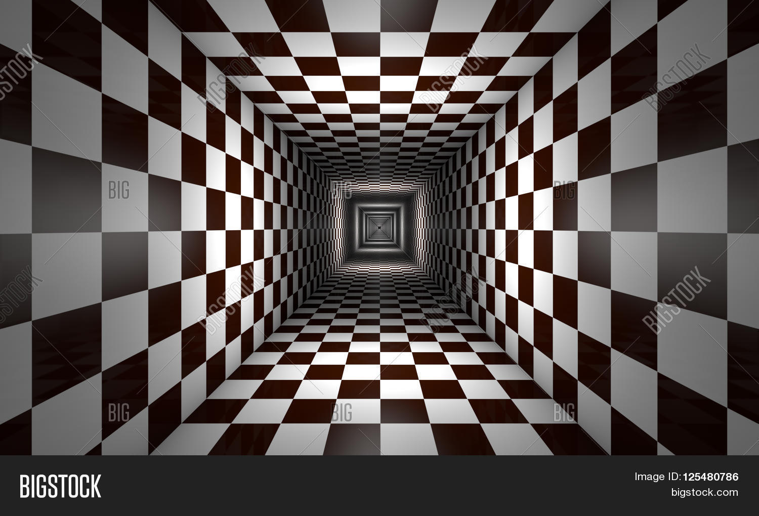 Infinity. Chess Tunnel Image & Photo (Free Trial) | Bigstock