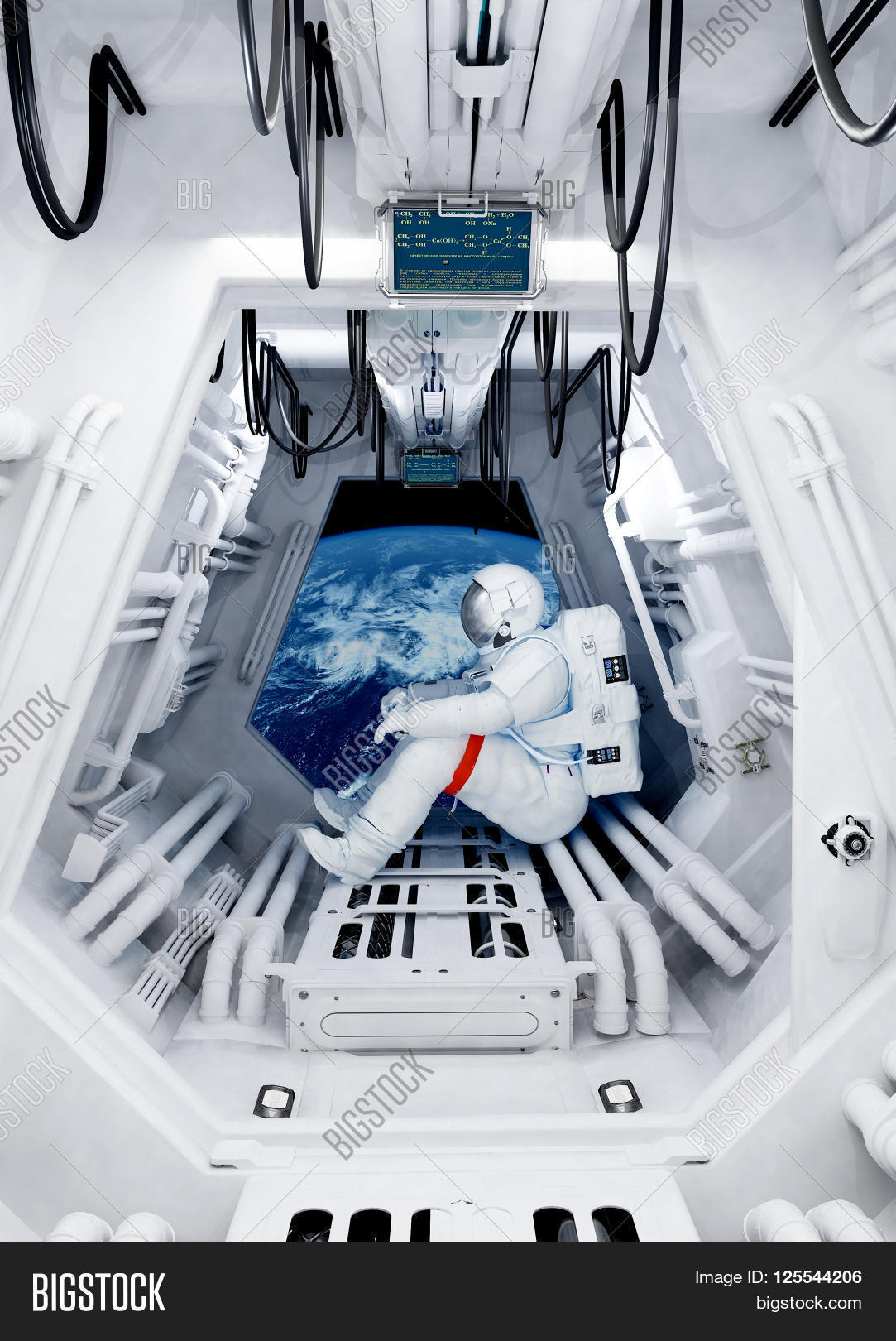Astronaut Sitting Image & Photo (Free Trial) | Bigstock
