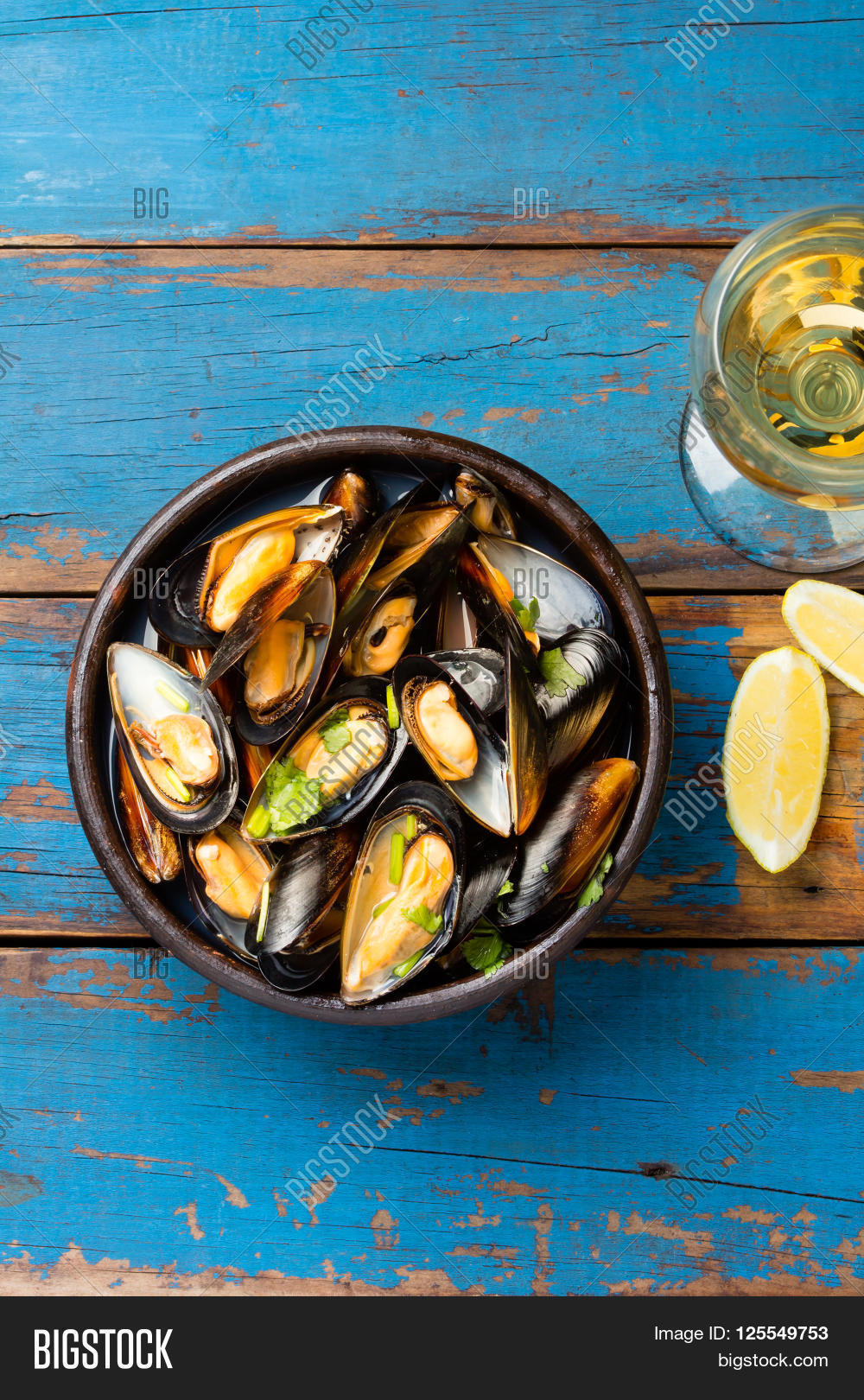Mussels Clay Bowl, Image & Photo (Free Trial) | Bigstock