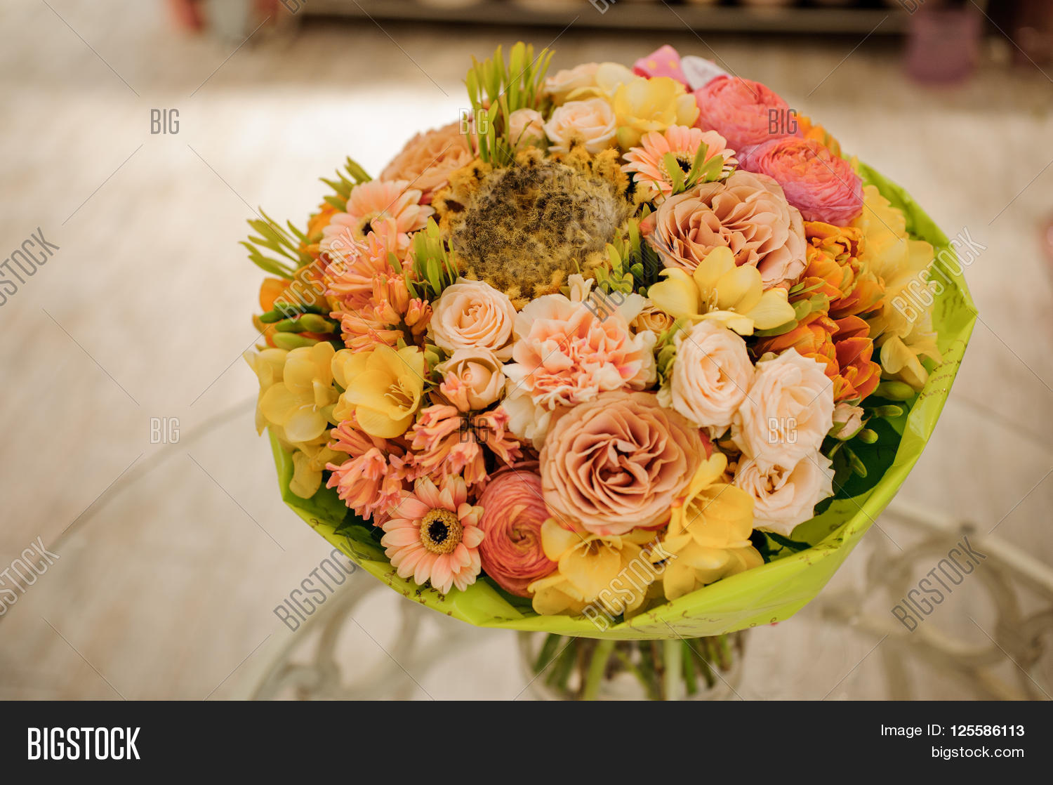 Colorful Bouquet Roses Image & Photo (Free Trial) | Bigstock