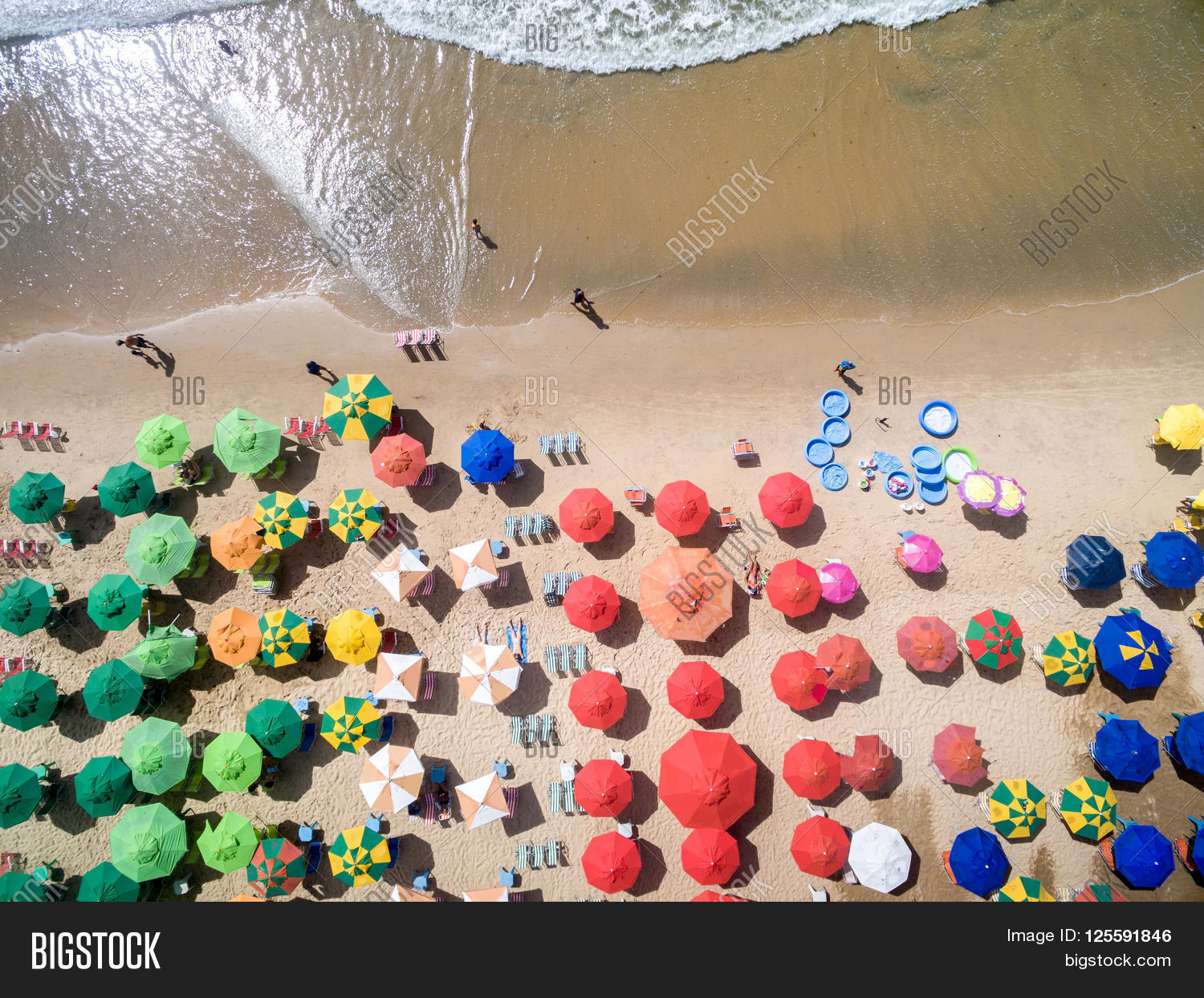 Top View Umbrellas Image & Photo (Free Trial) | Bigstock