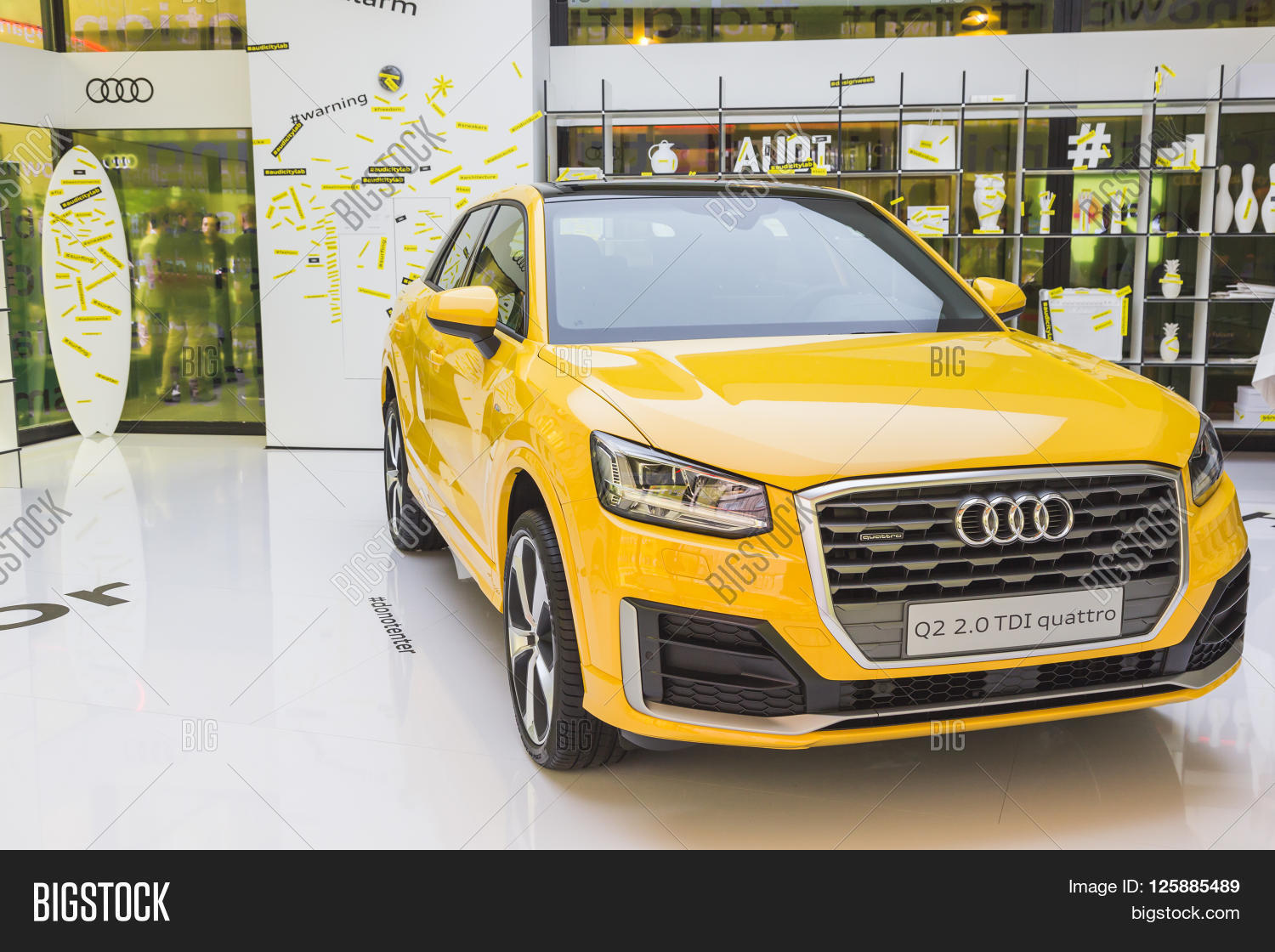 New Audi Q2 Car On Image & Photo (Free Trial) | Bigstock