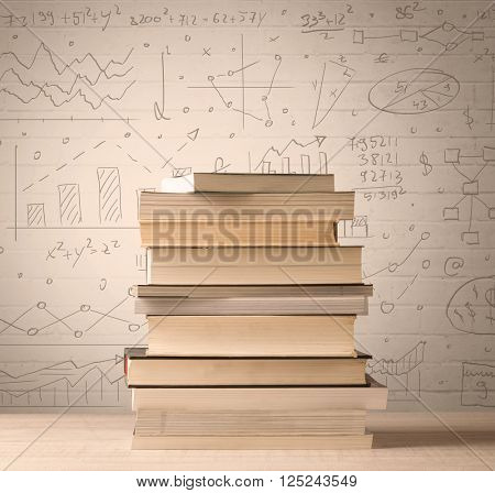 Pile Books Math Image & Photo (Free Trial) | Bigstock