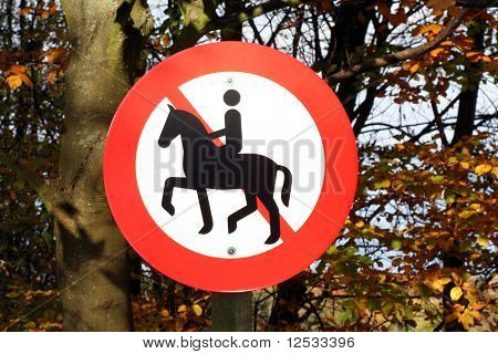 Sign No Riding Image & Photo (Free Trial) | Bigstock
