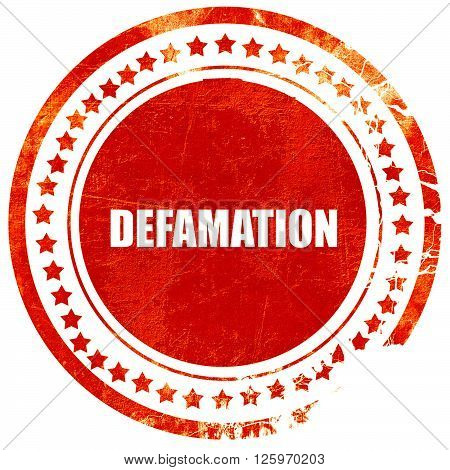 Defamation, Isolated Image & Photo (Free Trial) | Bigstock