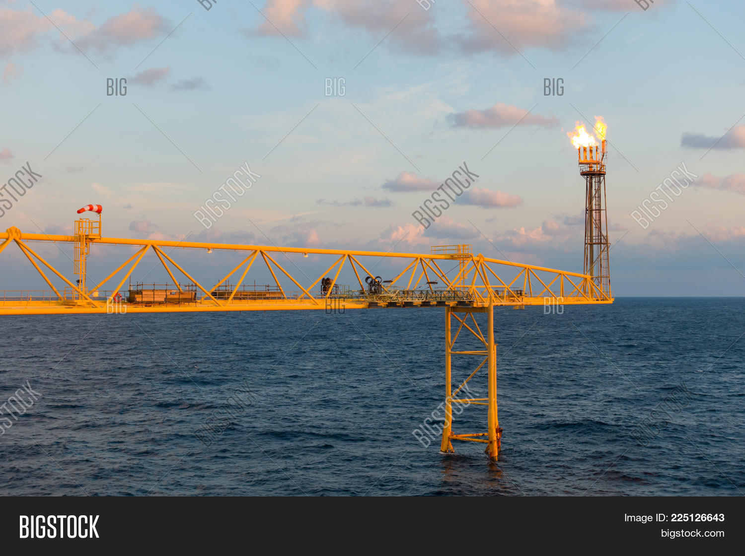Flare Stack Flare Image & Photo (Free Trial) | Bigstock