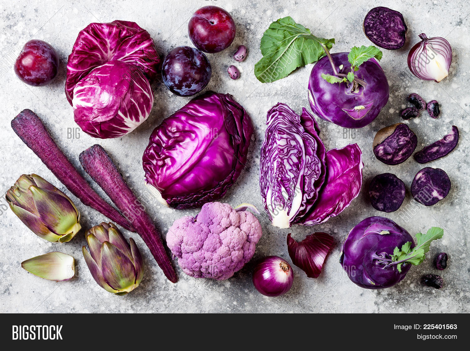 Raw Purple Vegetables Image & Photo (Free Trial) | Bigstock